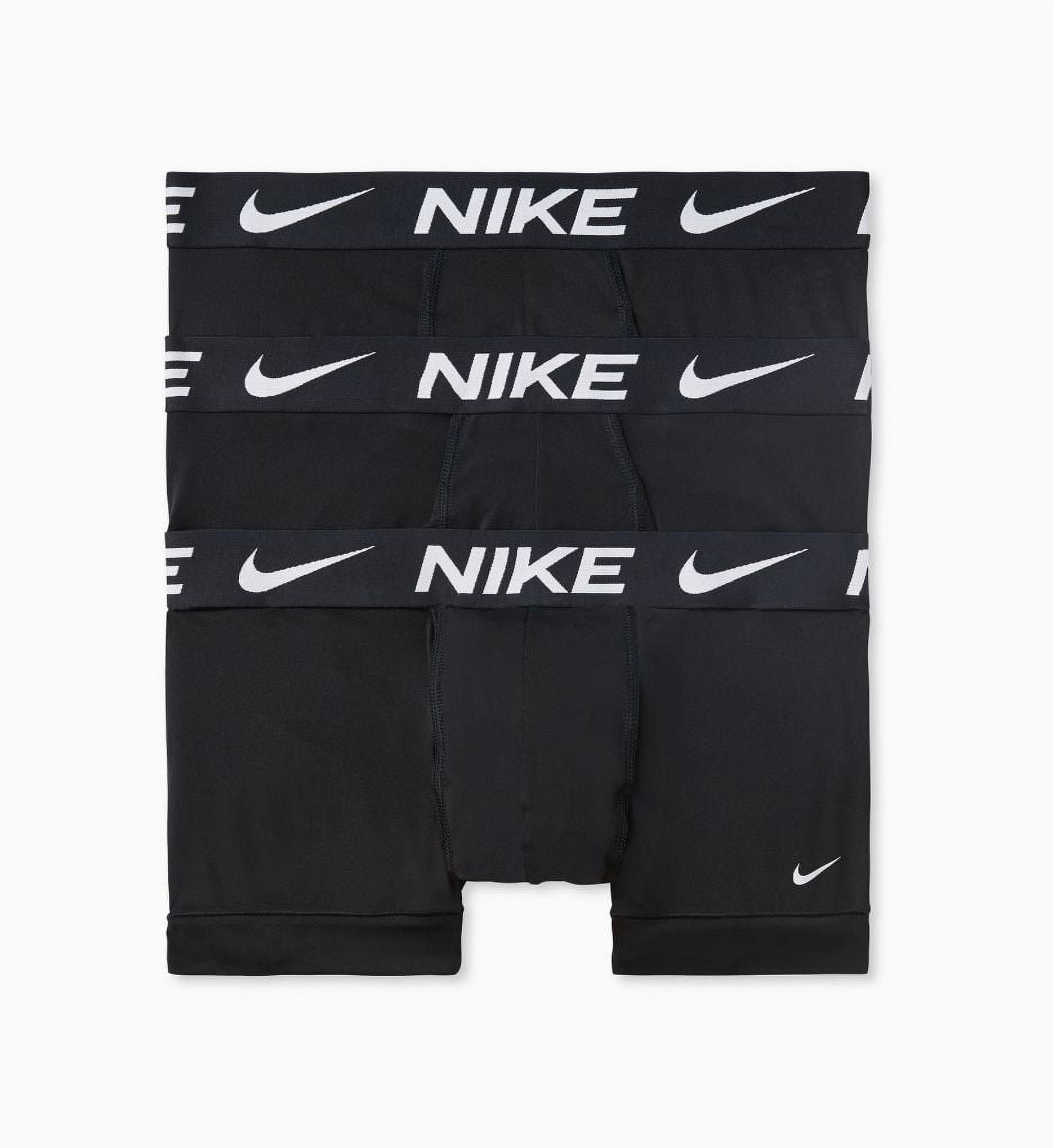 Nike Men's Dri-FIT Essential Micro 4" Trunk Boxer Briefs 3 Pack (X ...