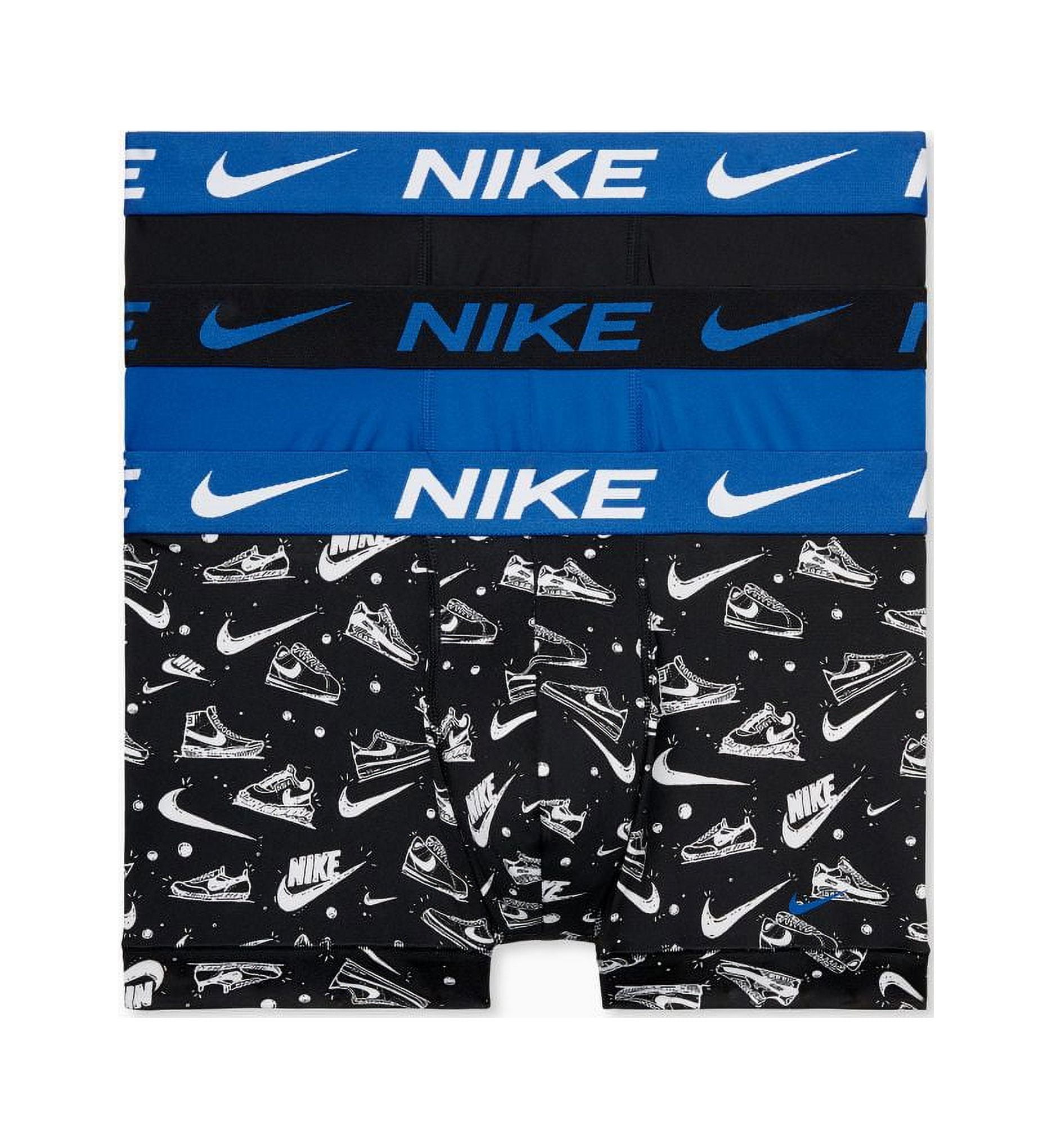 Men's Nike KE1156 Essential Micro Trunk - 3 Pack (Sneaker Sketch Print ...