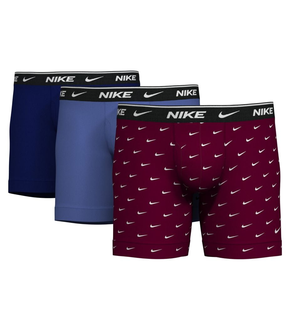 Men's Nike KE1167 Essential Cotton Stretch Boxer Brief - 3 Pack ...