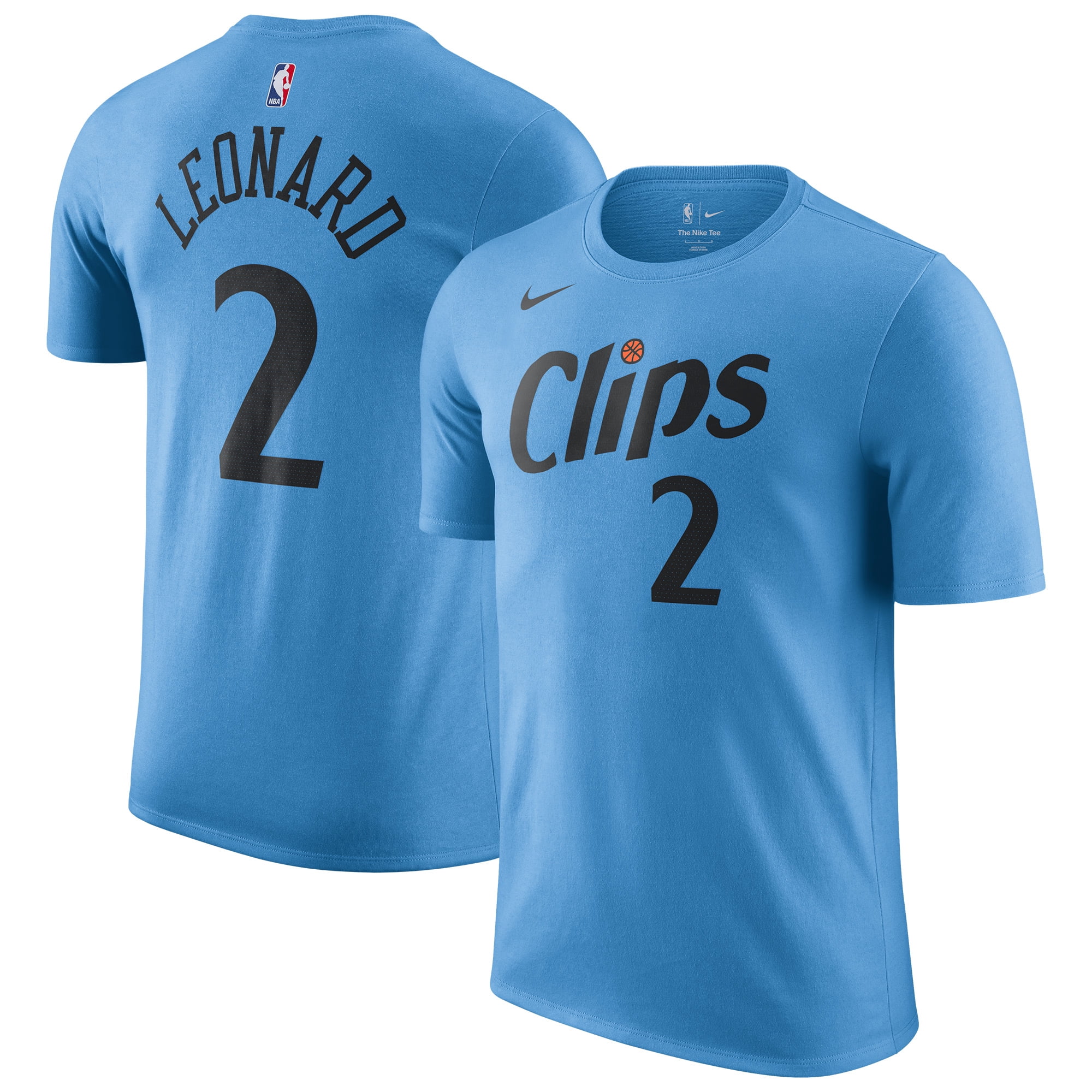 Men's Nike Kawhi Leonard Light Blue LA Clippers 2024/25 City Edition ...