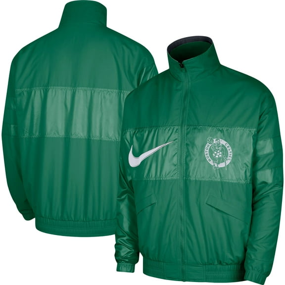 Men's Nike Black/Kelly Green Boston Celtics Courtside Club Premium ...
