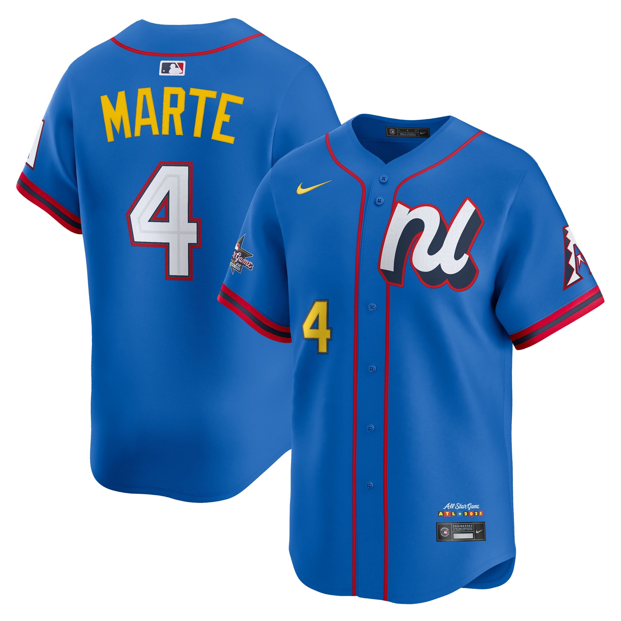 Men's Nike Ketel Marte Blue National League 2025 All-Star Edition ...