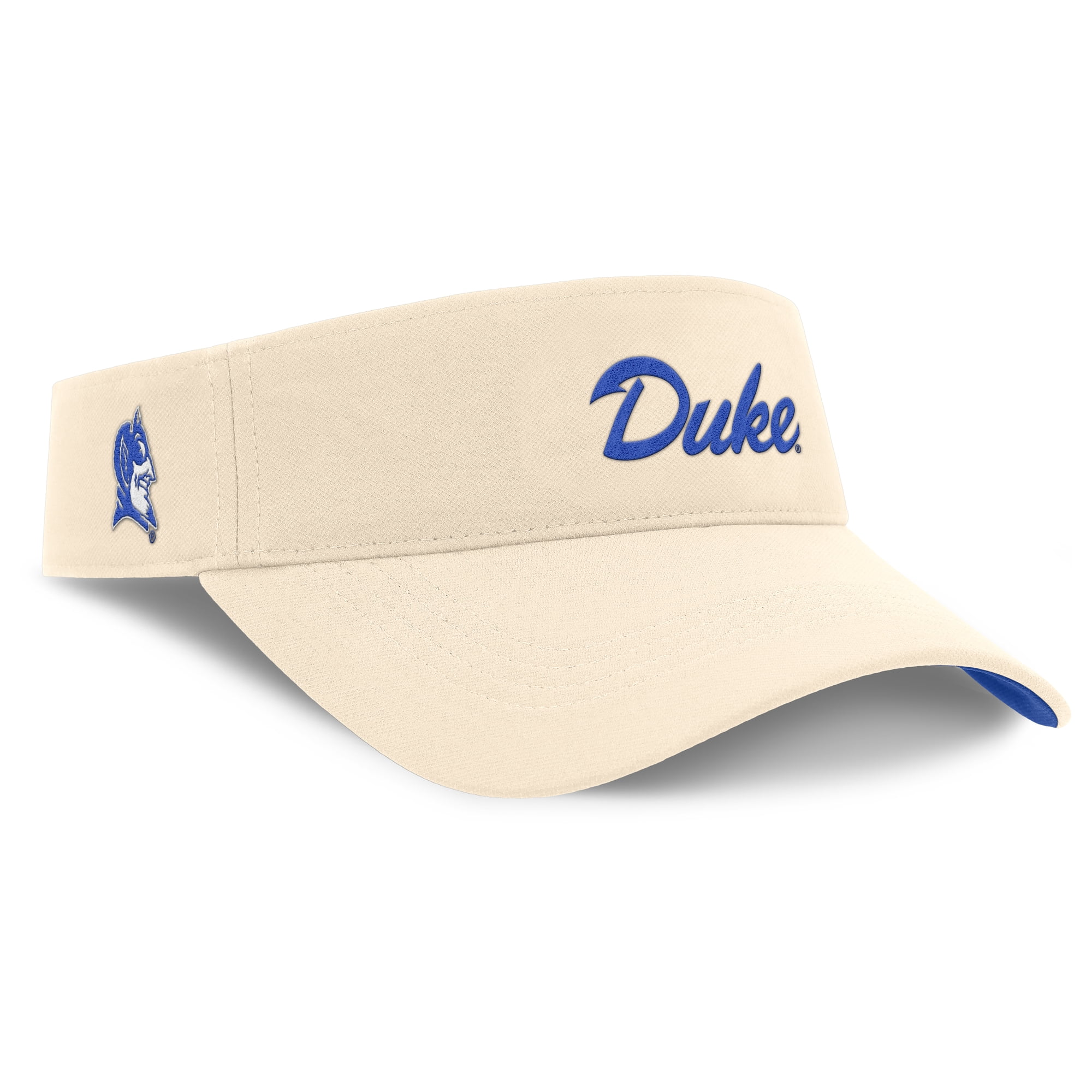 Men's Nike Natural Duke Blue Devils Primetime Ace Adjustable Visor ...