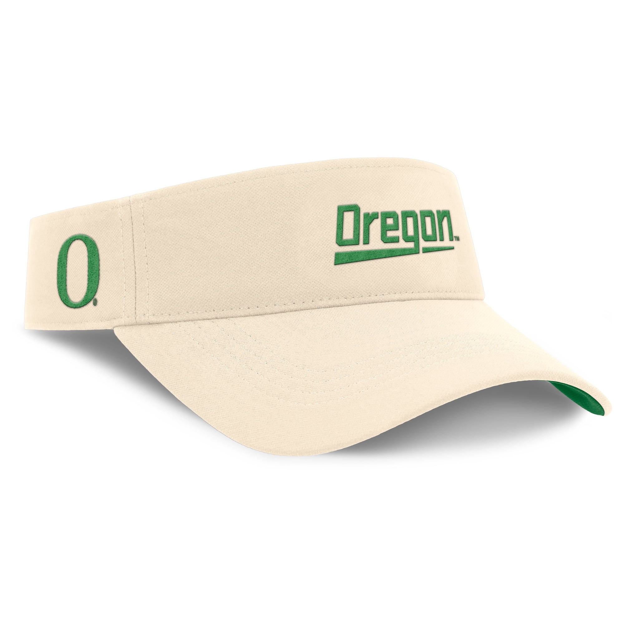 Men's Nike Natural Oregon Ducks Primetime Ace Adjustable Visor ...