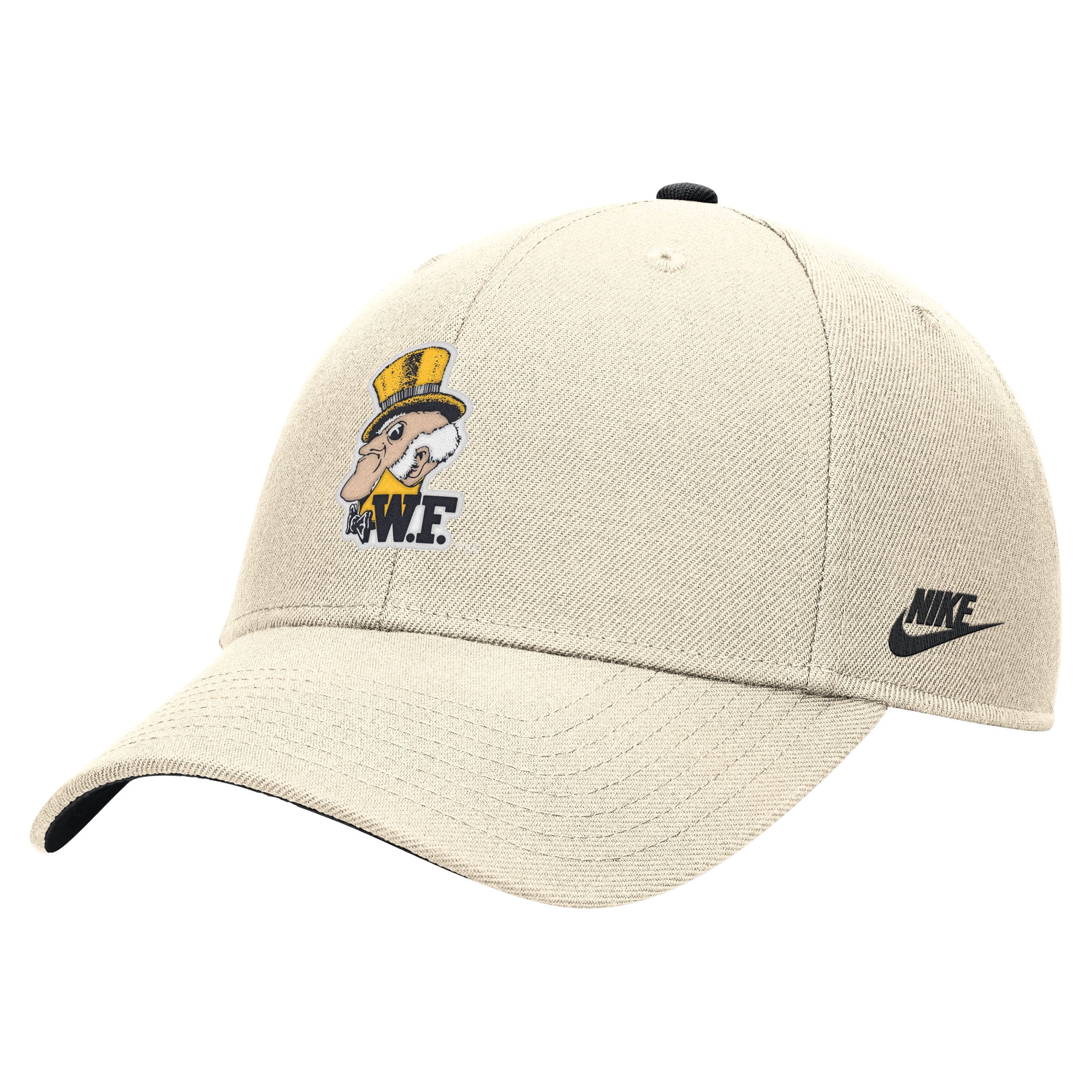 Men's Nike Natural Wake Forest Demon Deacons Vintage Rise Dri-FIT ...