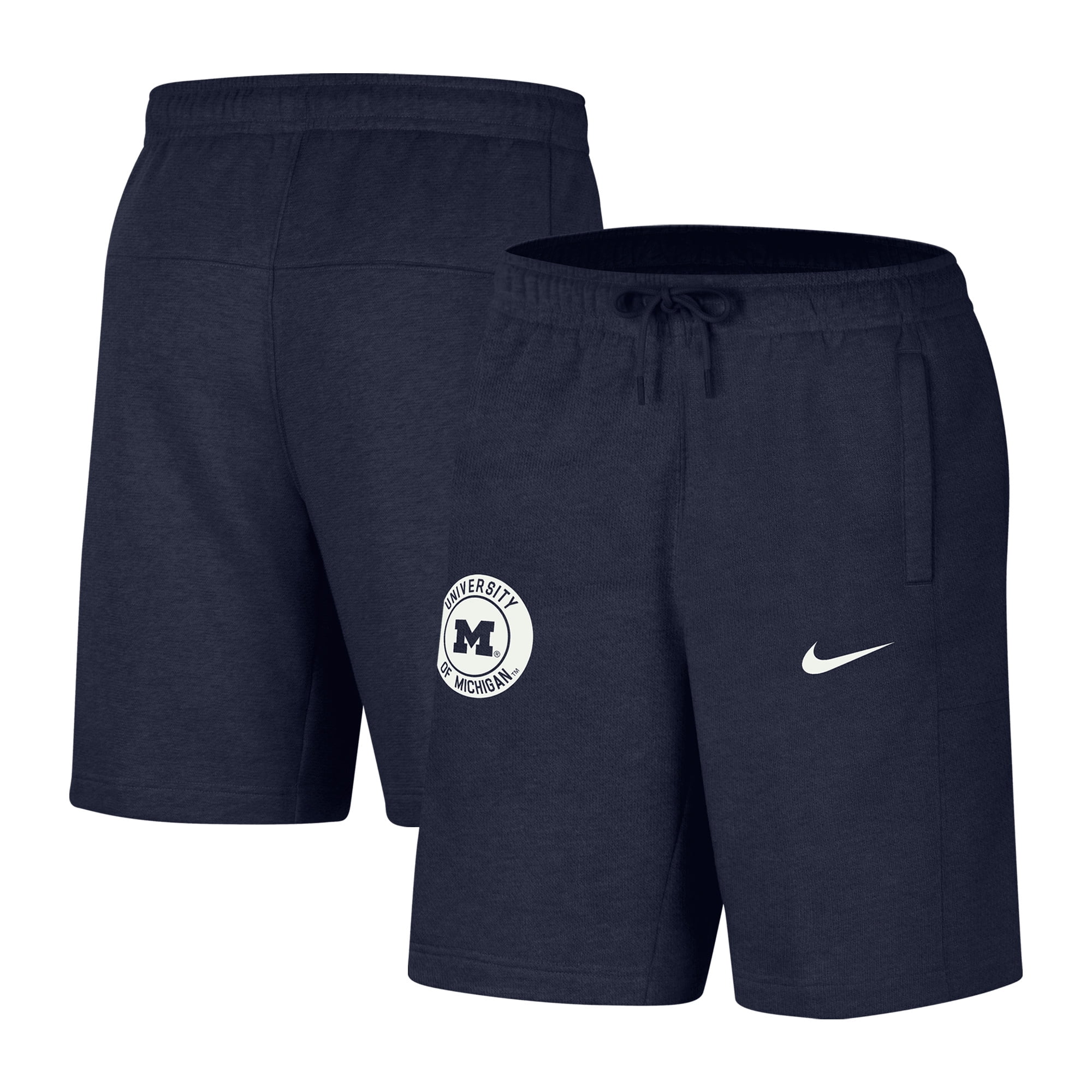 Men's Nike Navy Michigan Wolverines Logo Shorts - Walmart.com