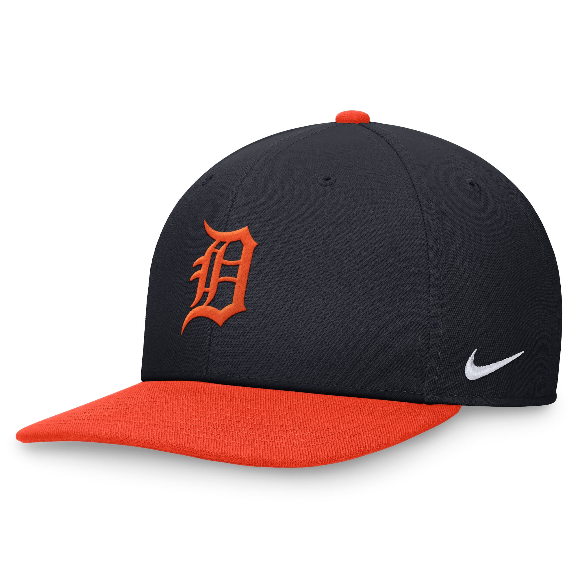 Men's Nike Navy/Orange Detroit Tigers Two-Tone Snapback Hat - Walmart.com