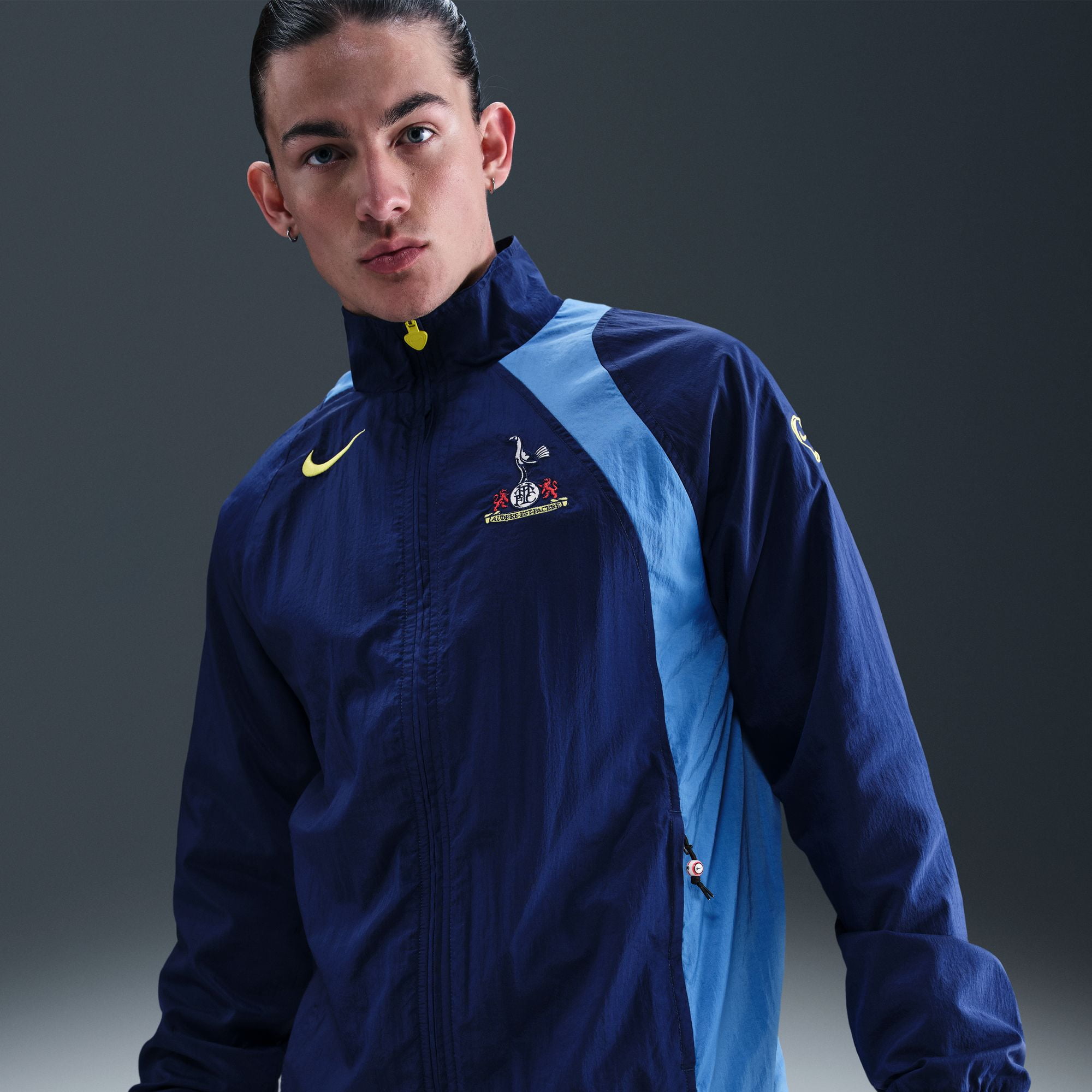Men's Nike Navy Tottenham Hotspur 2025/26 T90 Repel Track Jacket ...