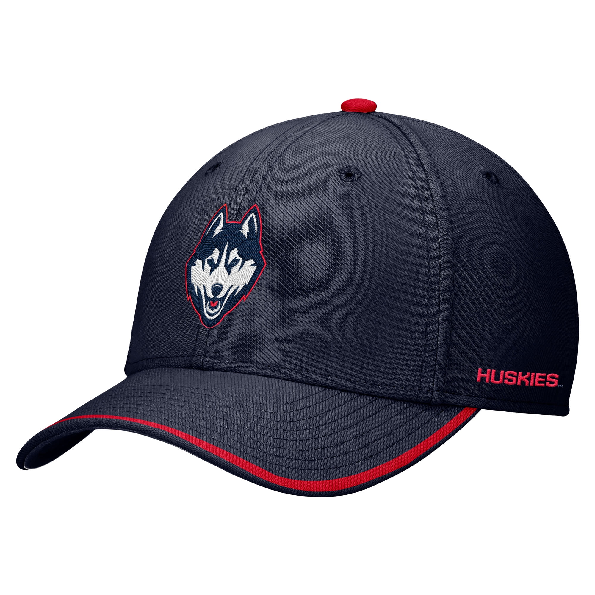 Men's Nike Navy UConn Huskies Rise Performance Flex Hat - Walmart.com
