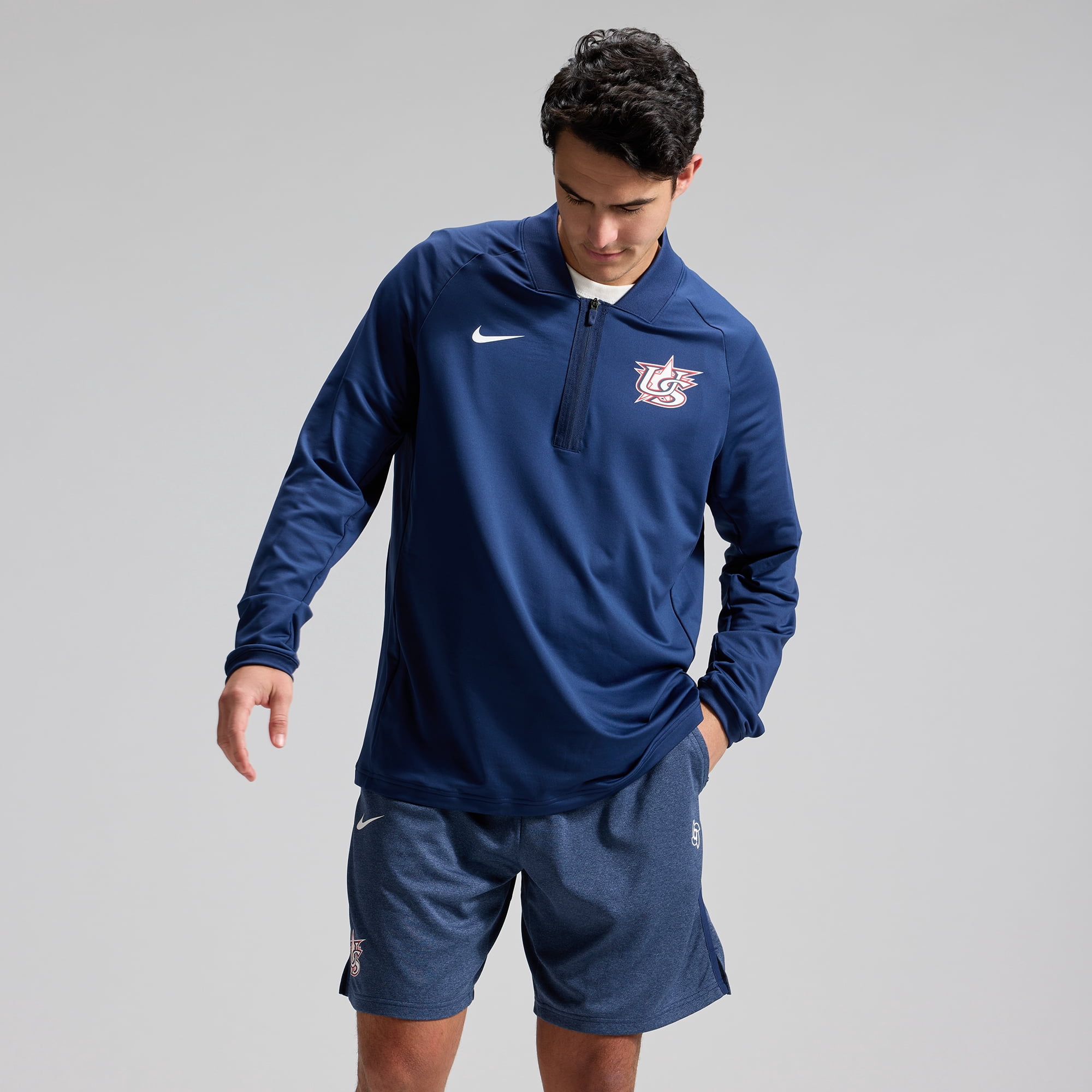 Men's Nike Navy USA Baseball 2026 World Baseball Classic Victory Dri ...