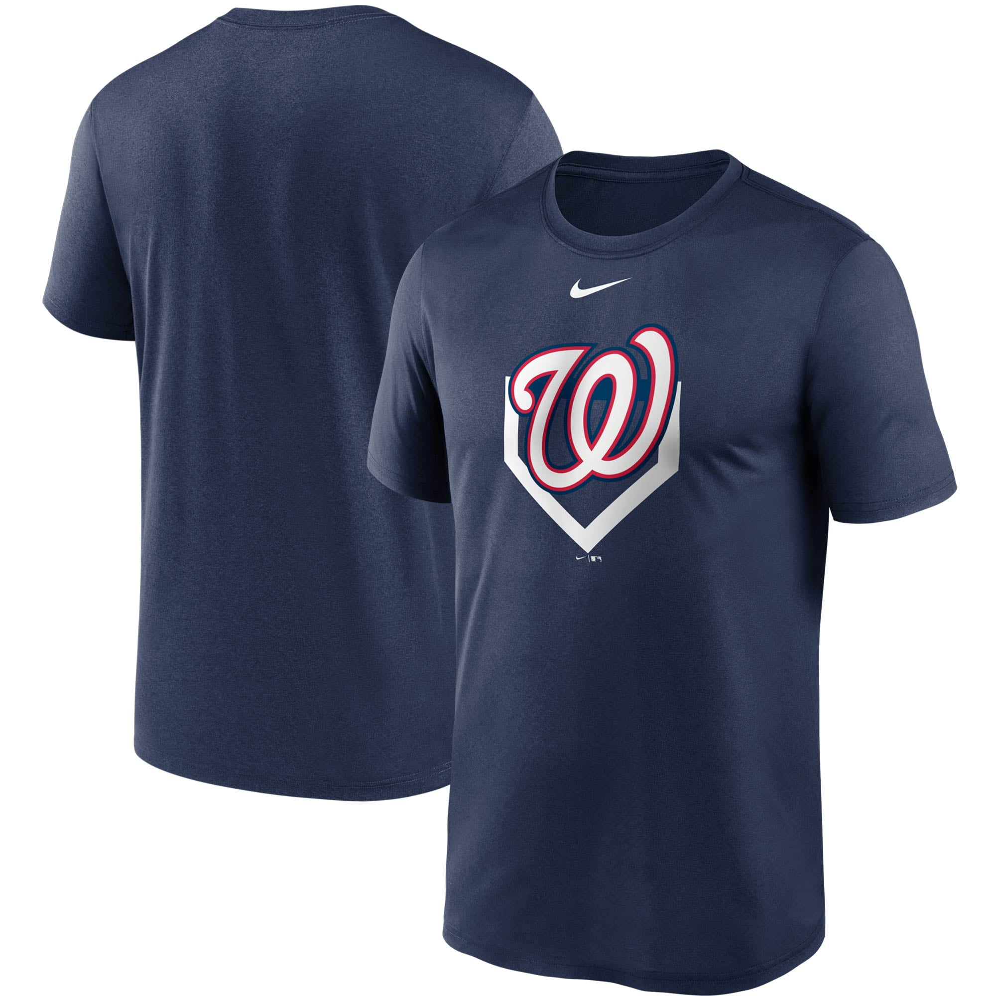 Men's Nike Navy Washington Nationals Icon Legend Performance T-Shirt ...