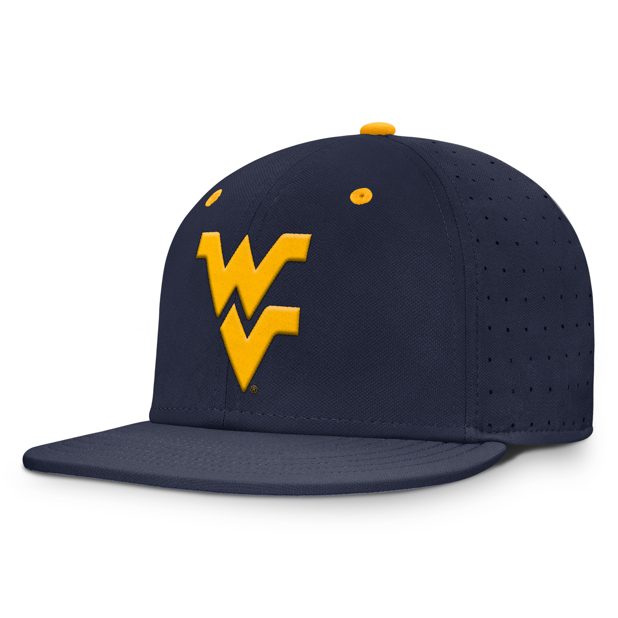 Men's Nike Navy West Virginia Mountaineers On-Field Dugout True ...
