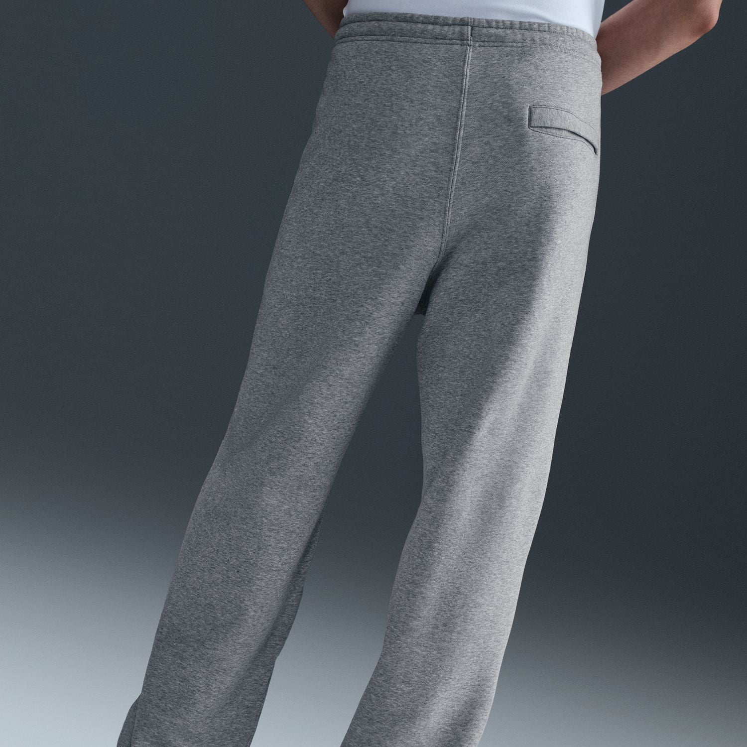 Nike Club Men's Open-Hem Fleece Pants, Dark Grey Heather, XX-Large ...