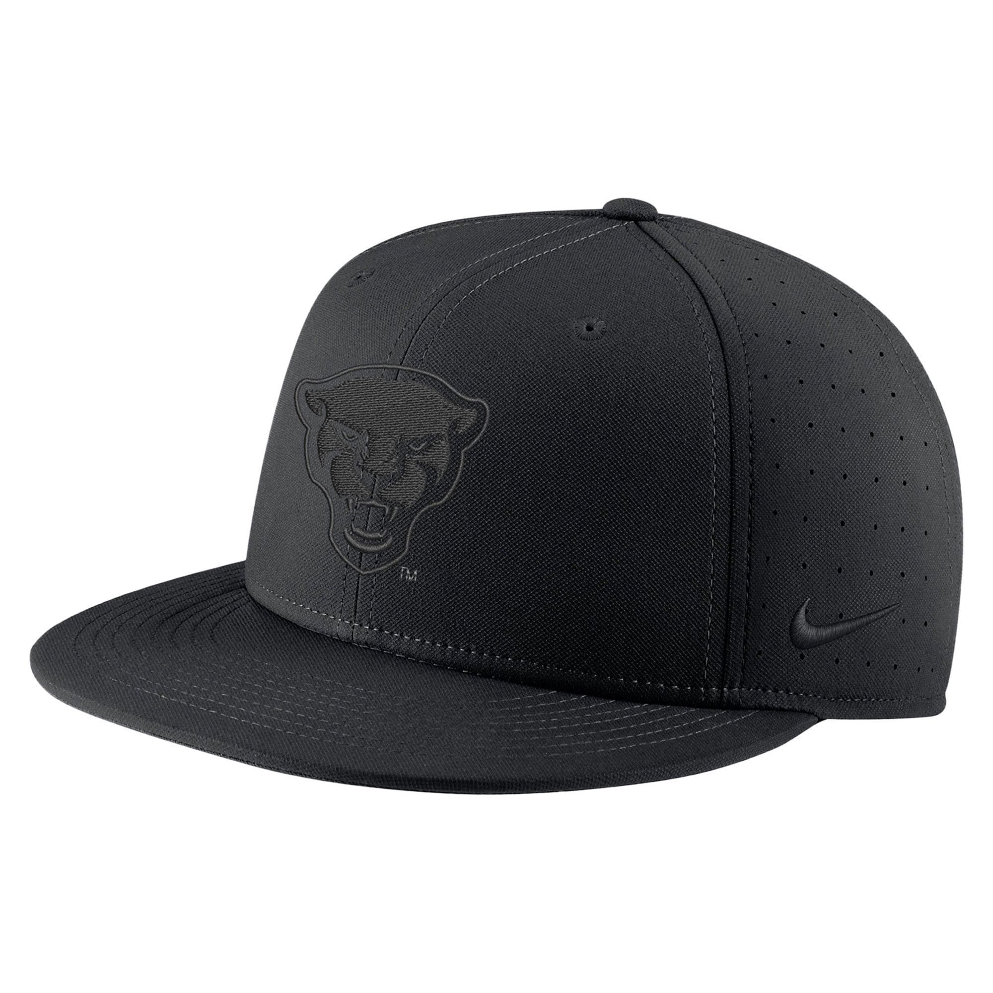 Men's Nike Pitt Panthers Triple Black Performance Fitted Hat - Walmart.com