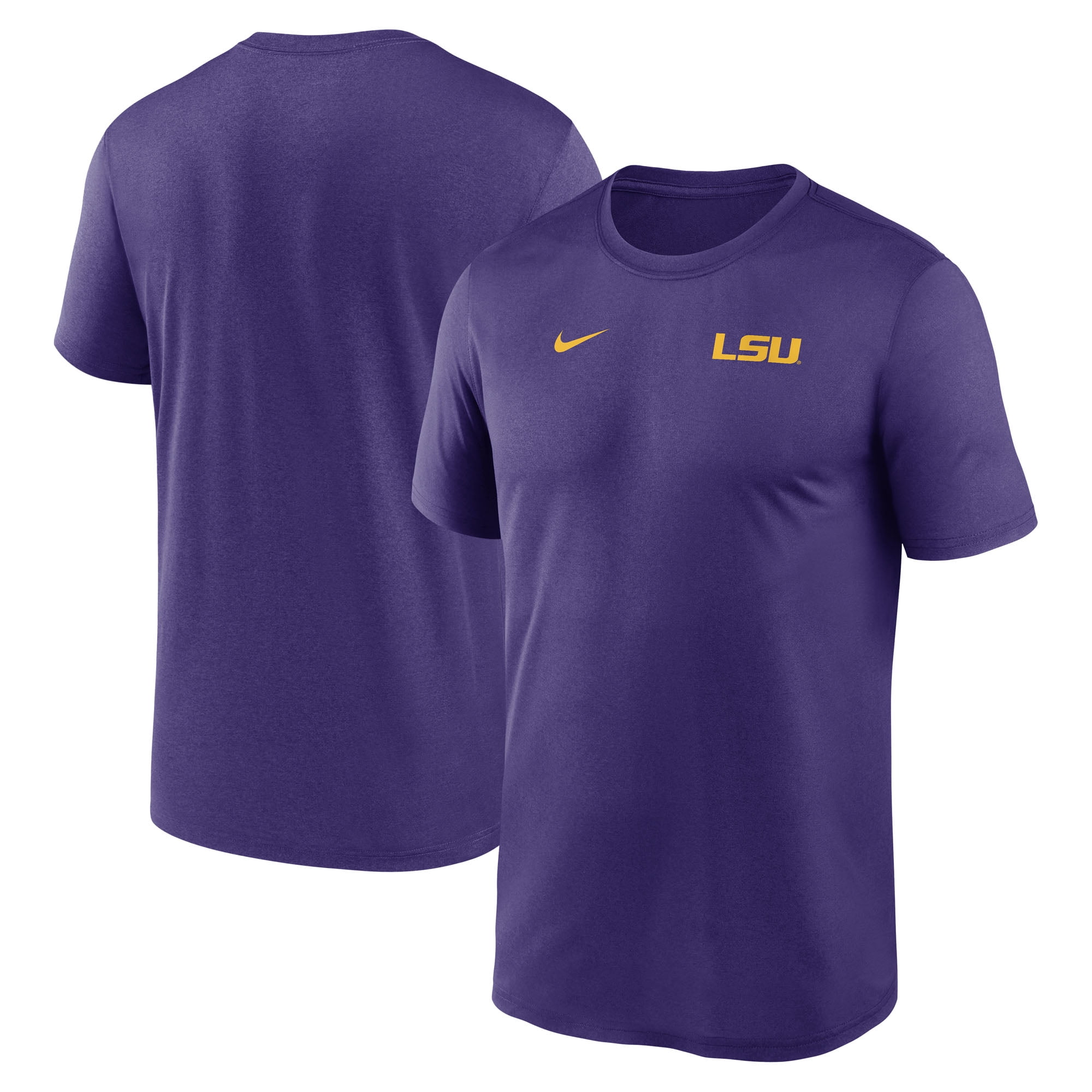 Men's Nike Purple LSU Tigers 2025 Sideline Small Logo Legend ...