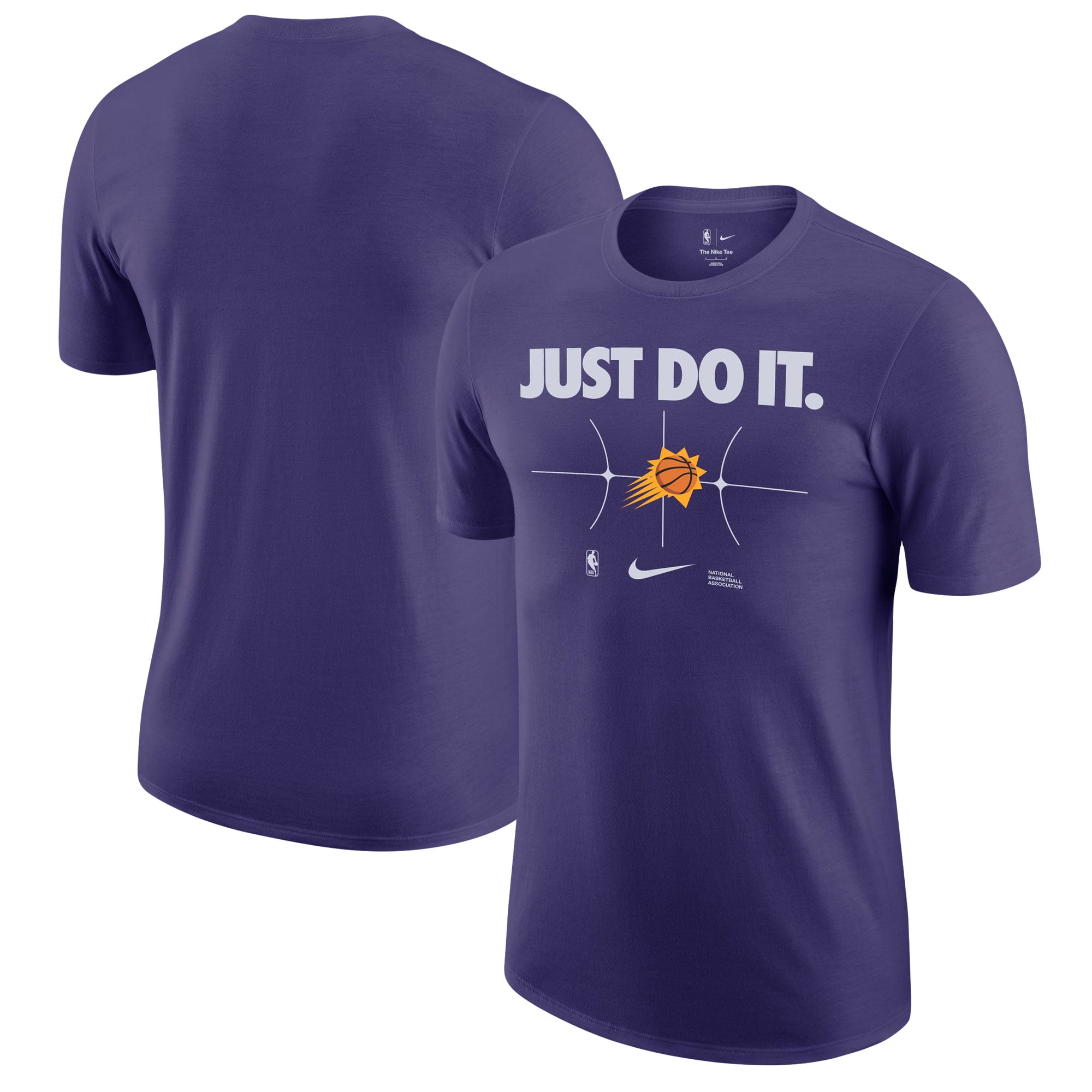Men's Nike Purple Phoenix Suns Just Do It T-Shirt - Walmart.com