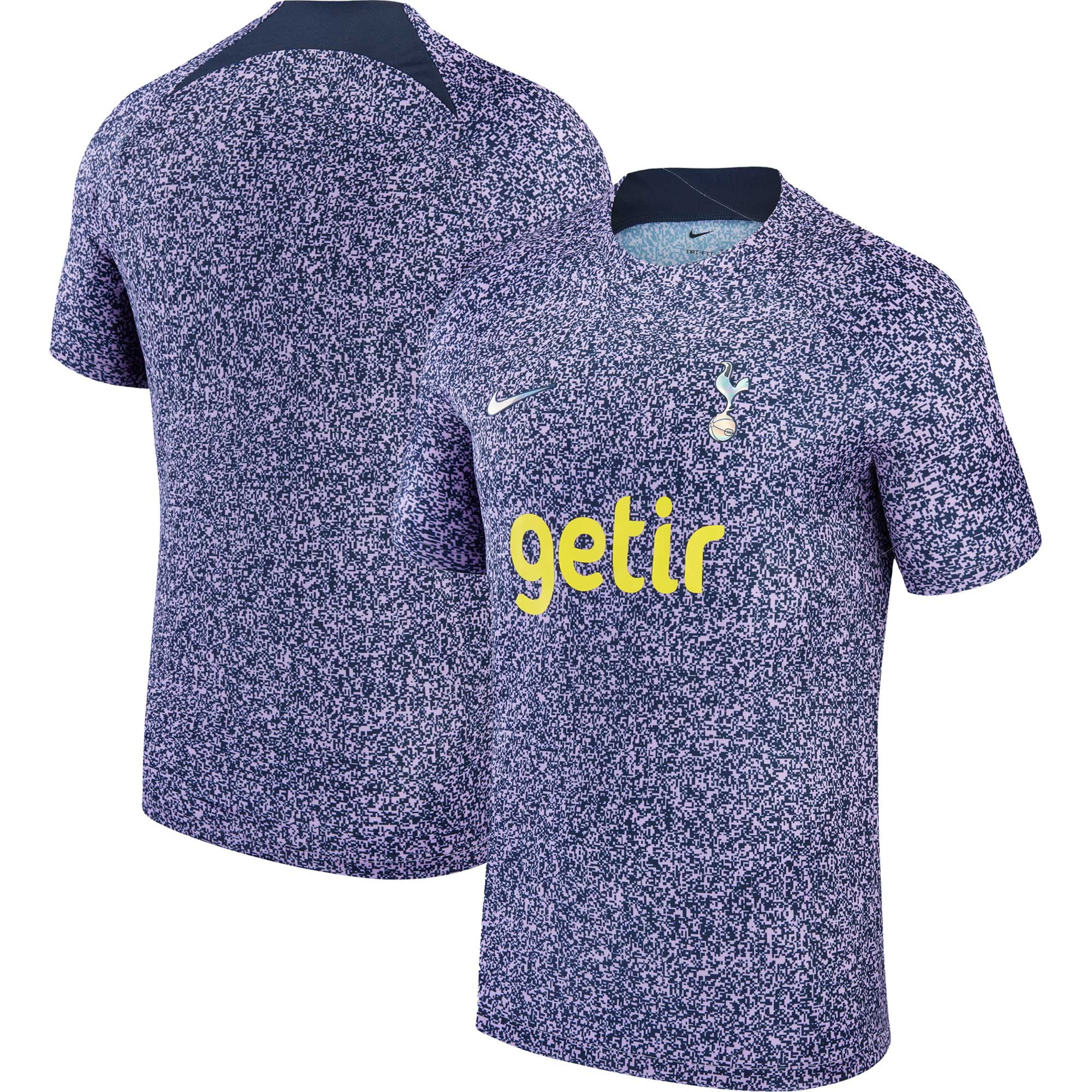 Men's Nike Purple Tottenham Hotspur 2023/24 Academy Pro Pre-Match Top ...