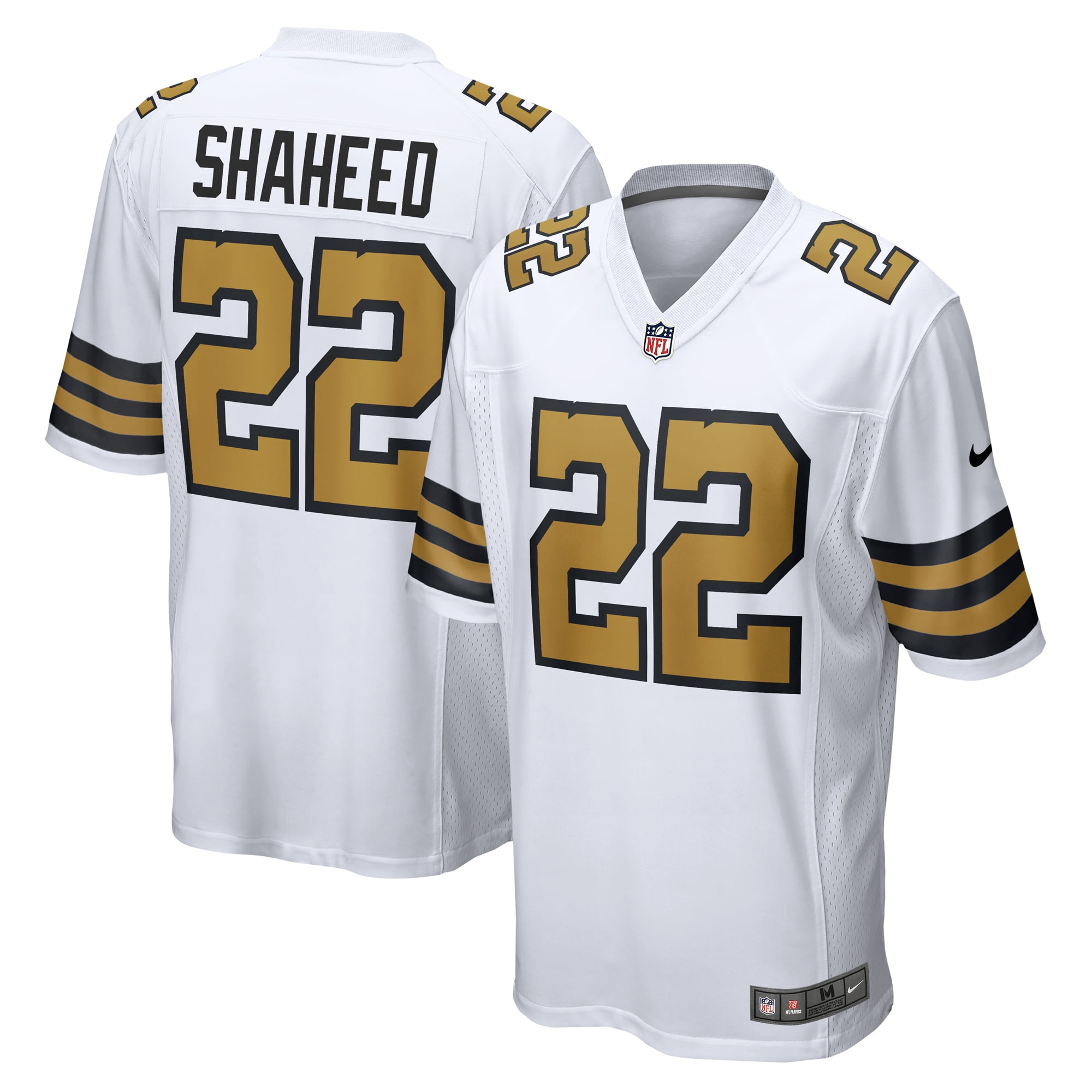 Men's Nike Rashid Shaheed White New Orleans Saints Alternate Game ...
