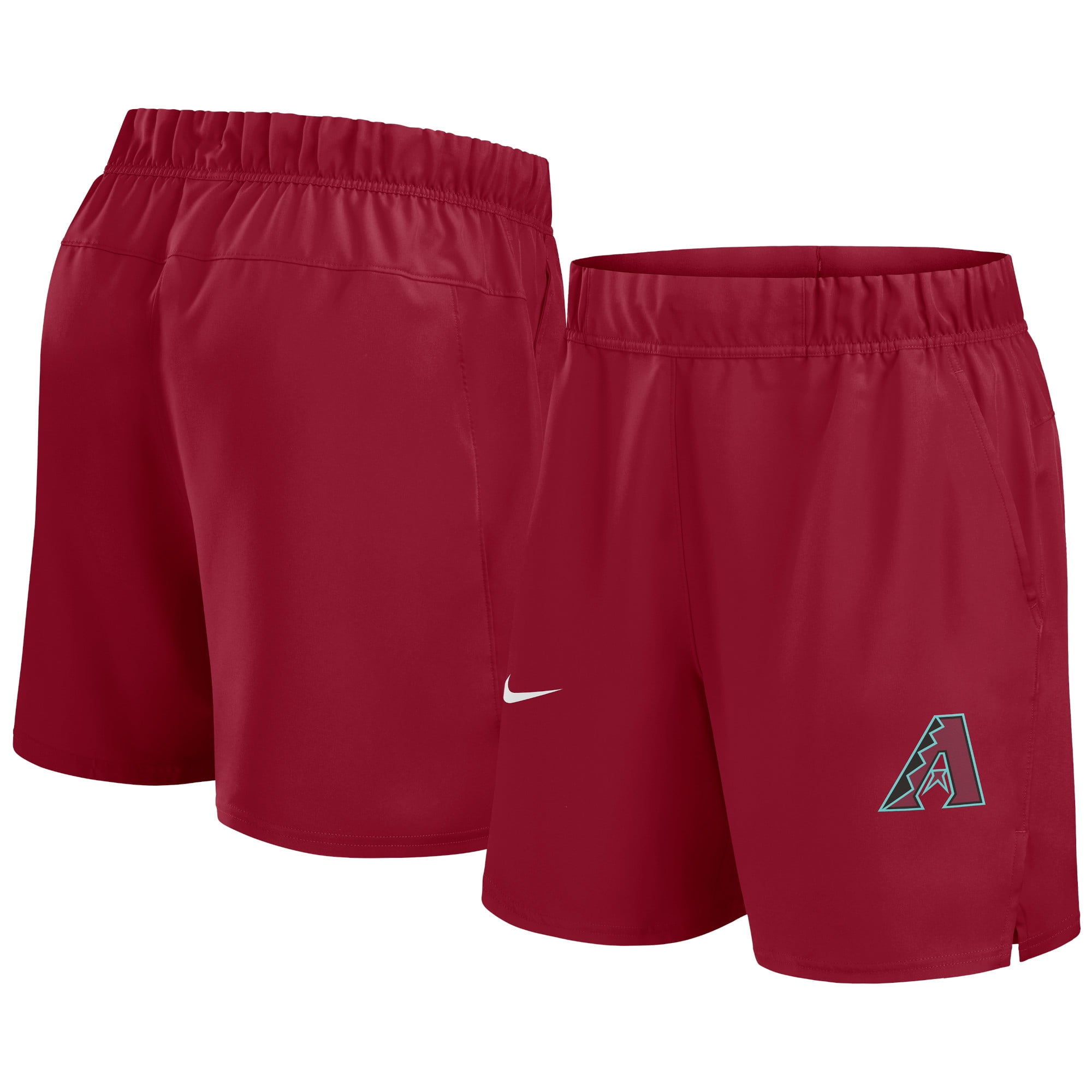 Men's Nike Red Arizona Diamondbacks Woven Victory Performance Shorts ...