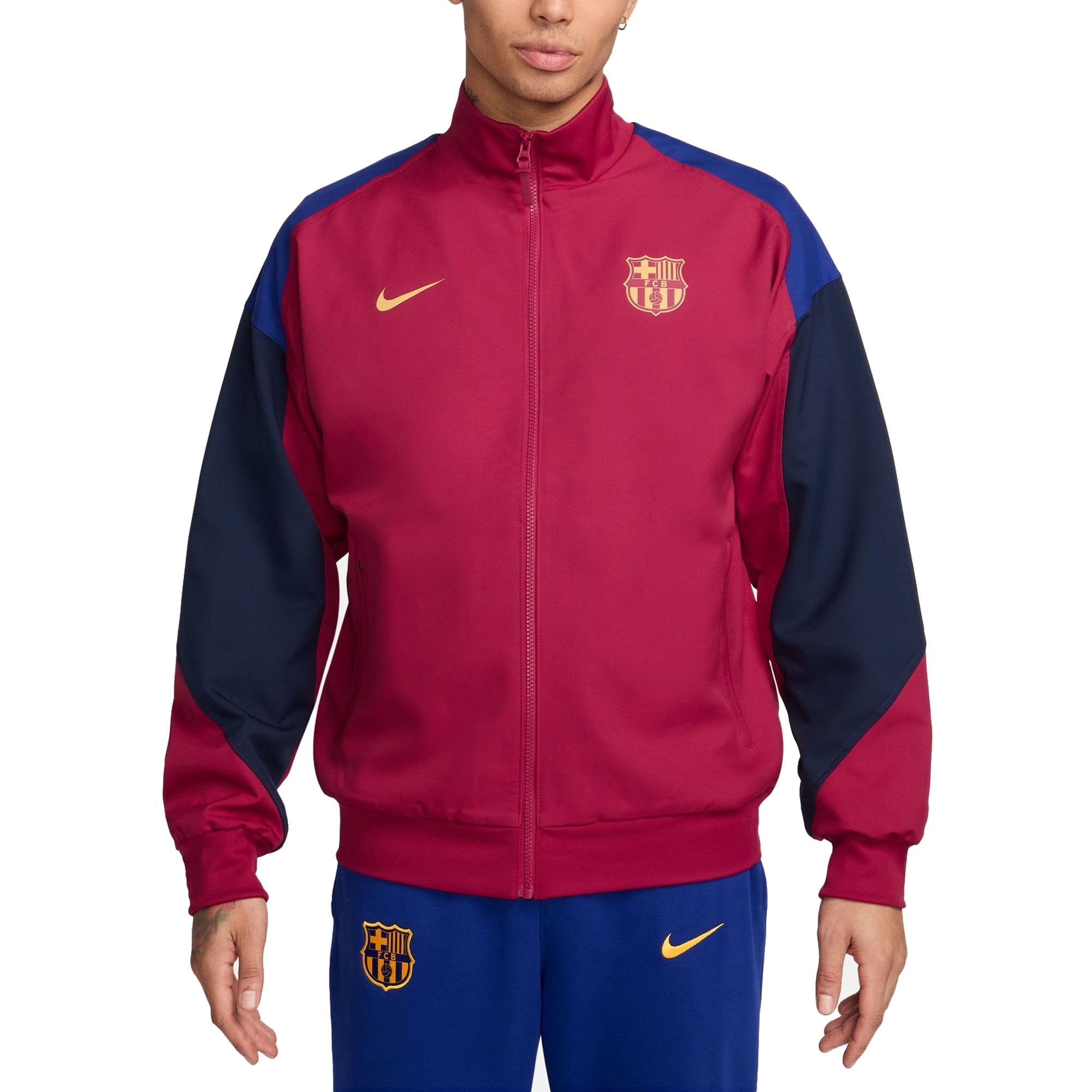 Men's Nike Red Barcelona 2023/24 Drac Pack Strike Anthem Performance ...