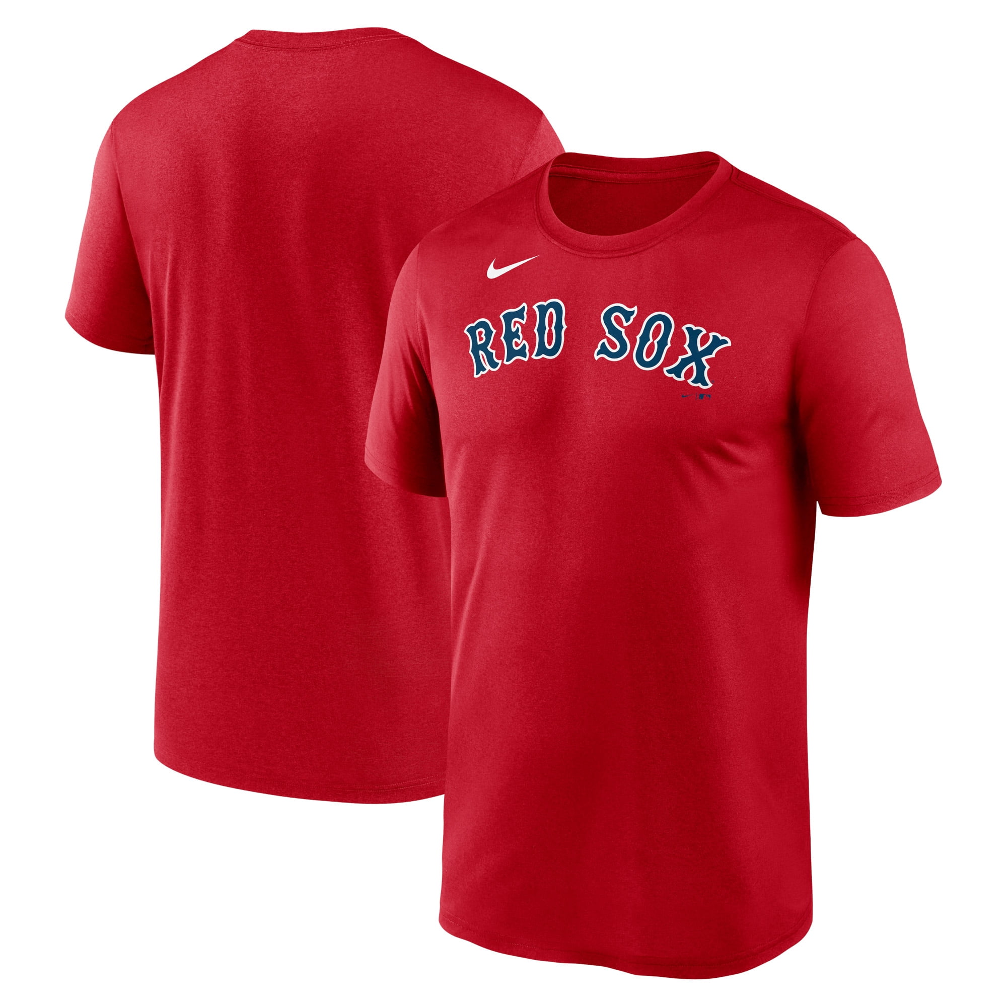 Men's Nike Red Boston Red Sox Wordmark Legend Performance Big & Tall T ...