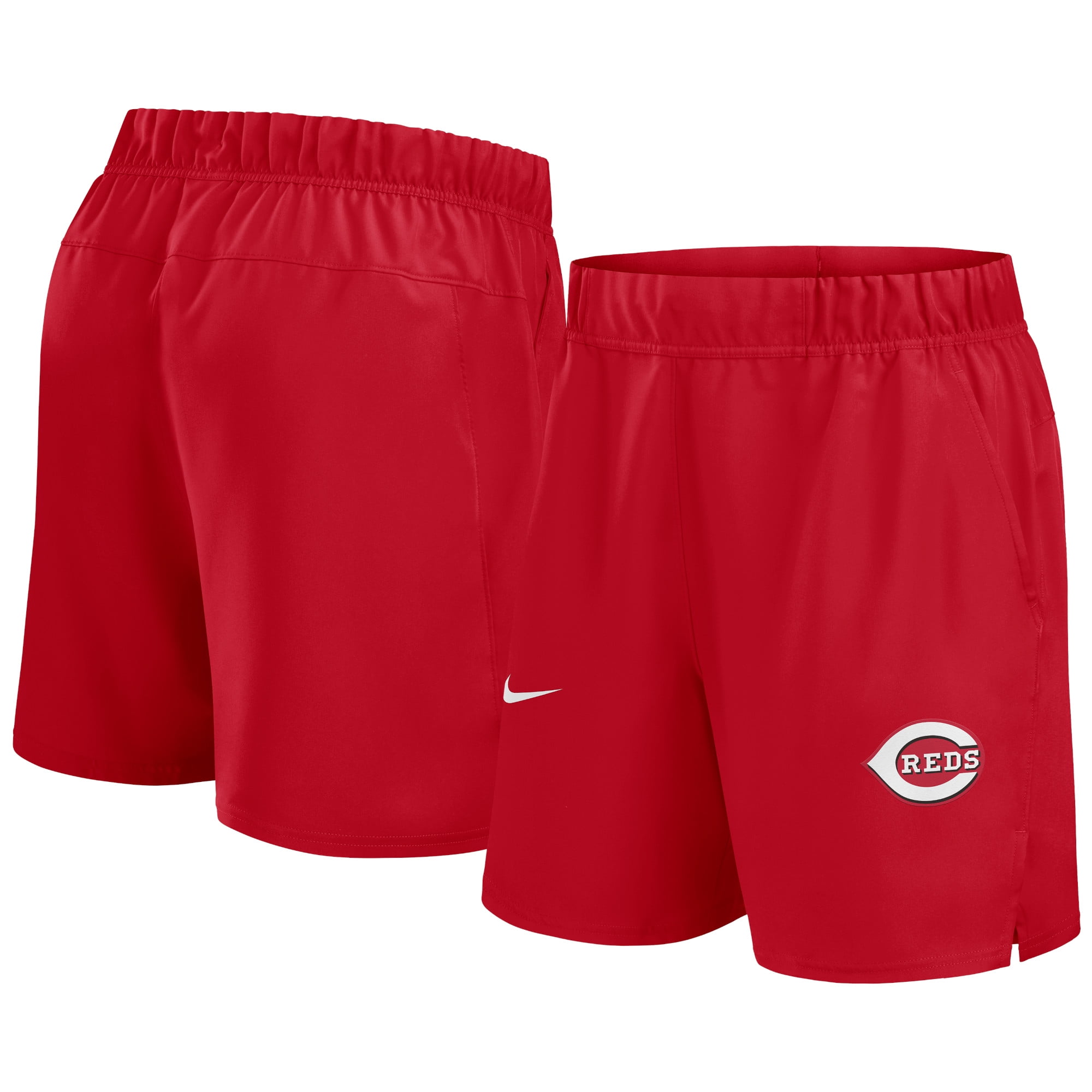 Men's Nike Red Cincinnati Reds Woven Victory Performance Shorts ...