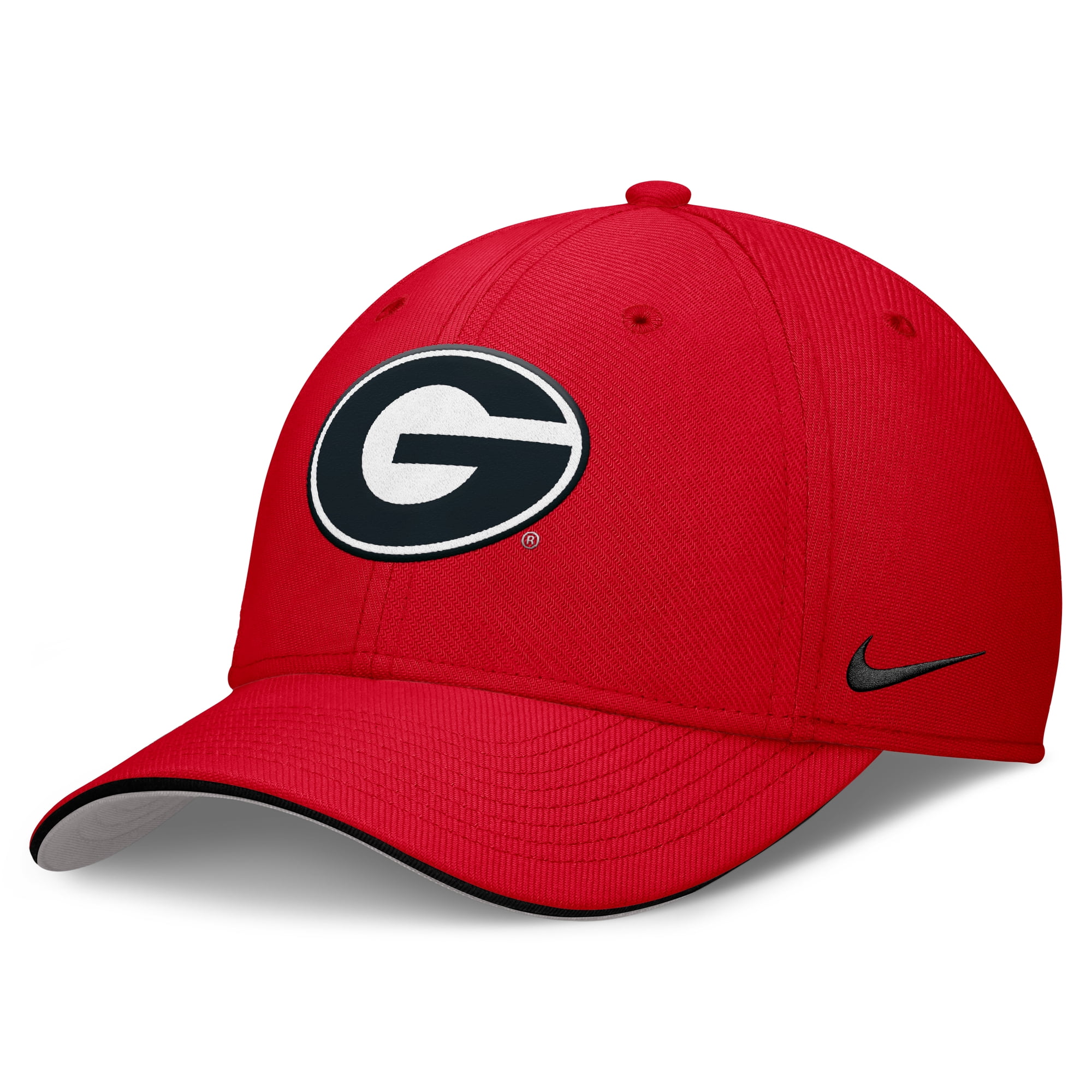 Men's Nike Red Georgia Bulldogs 2025 Dugout Coaches Rise Swoosh ...