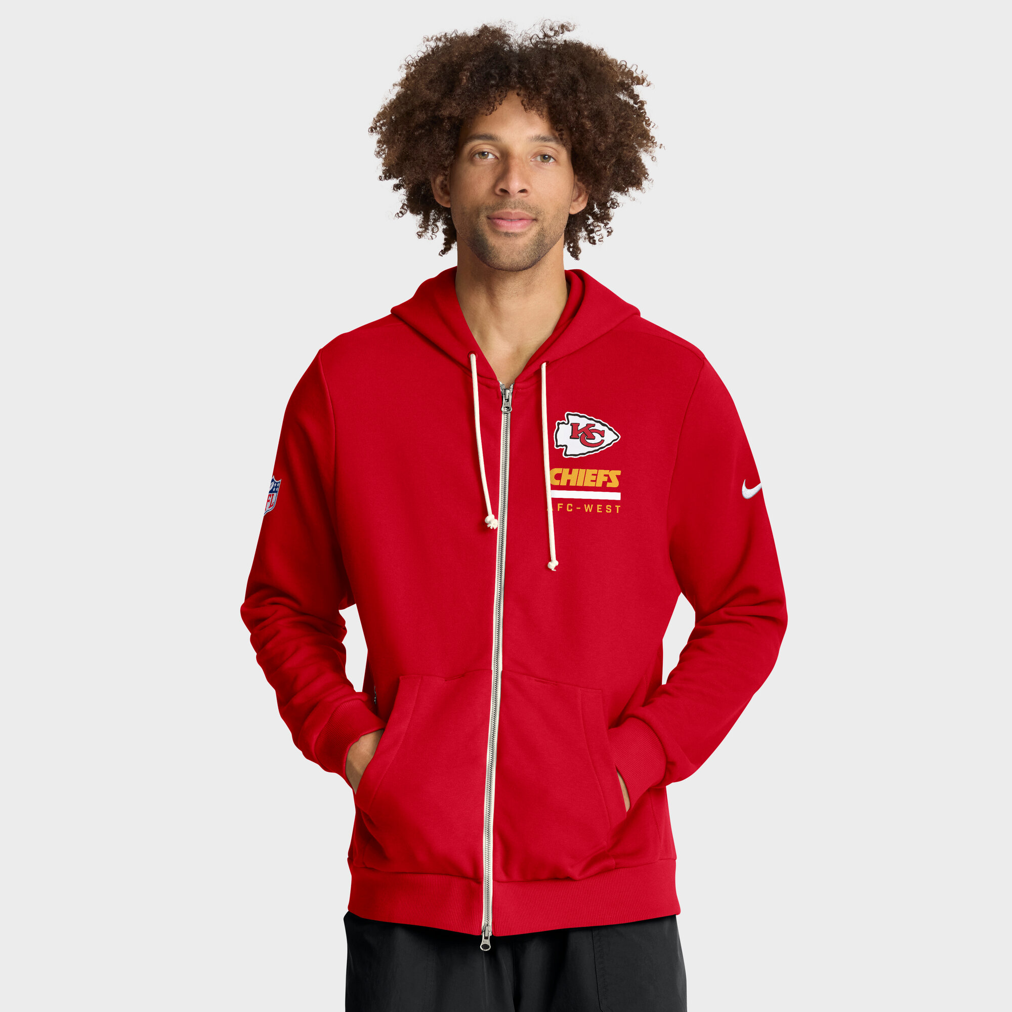 Men's Nike Red Kansas City Chiefs Sideline Utility Player Performance ...