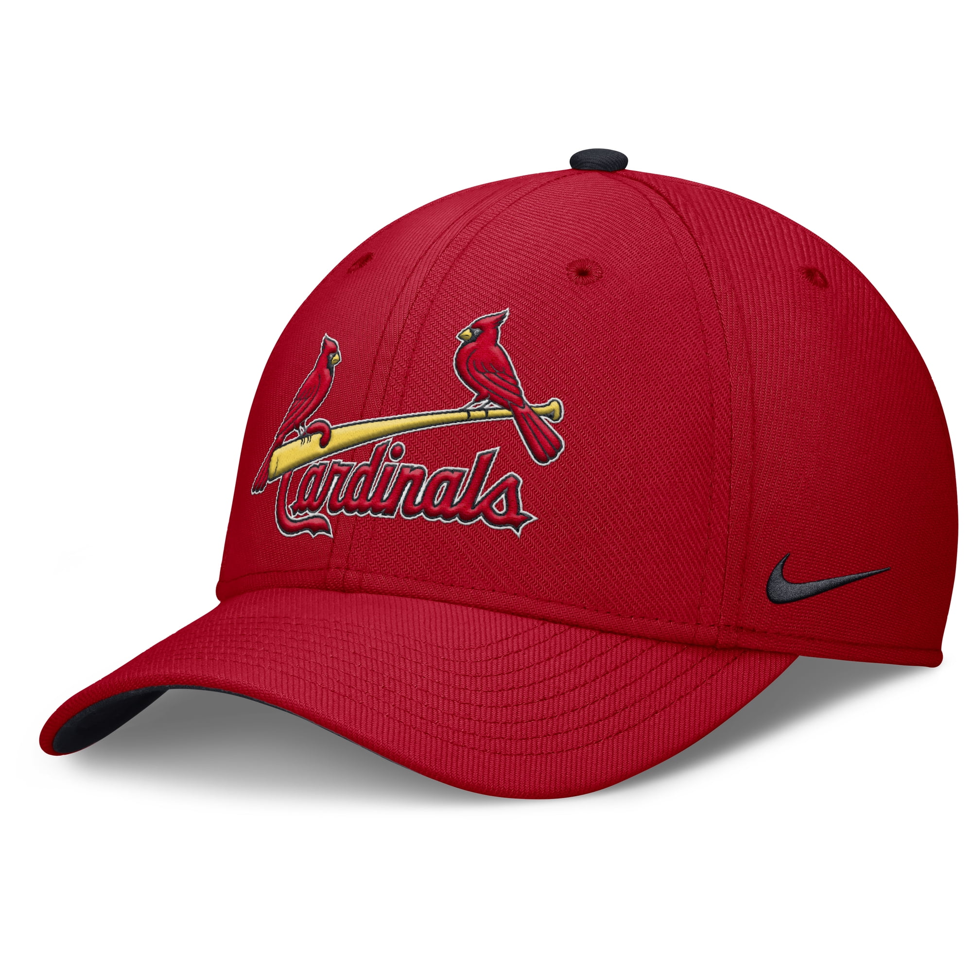 Men's Nike Red St. Louis Cardinals Primetime Rise Dri-FIT Flex Hat ...