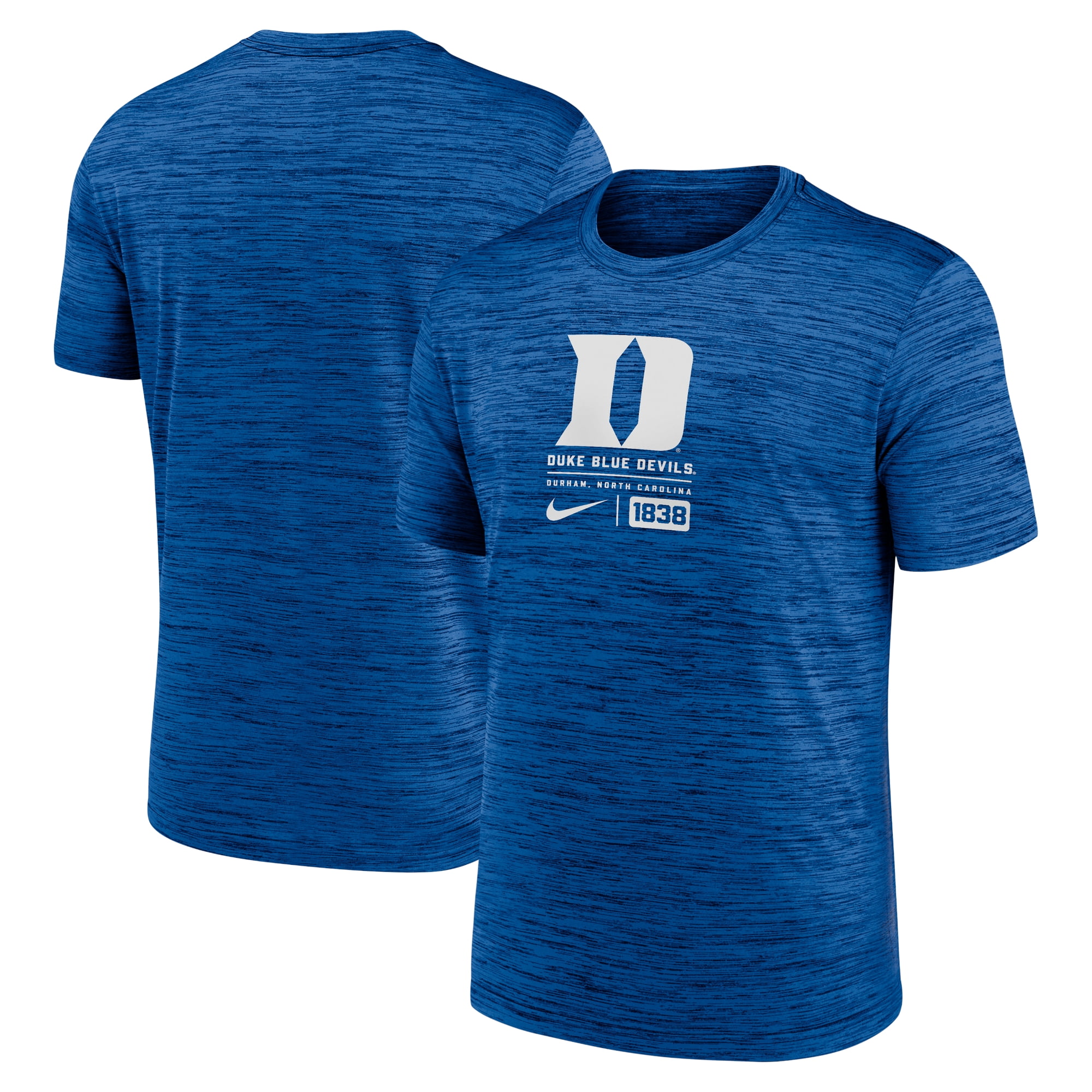 Men's Nike Royal Duke Blue Devils Campus Center Block Velocity ...