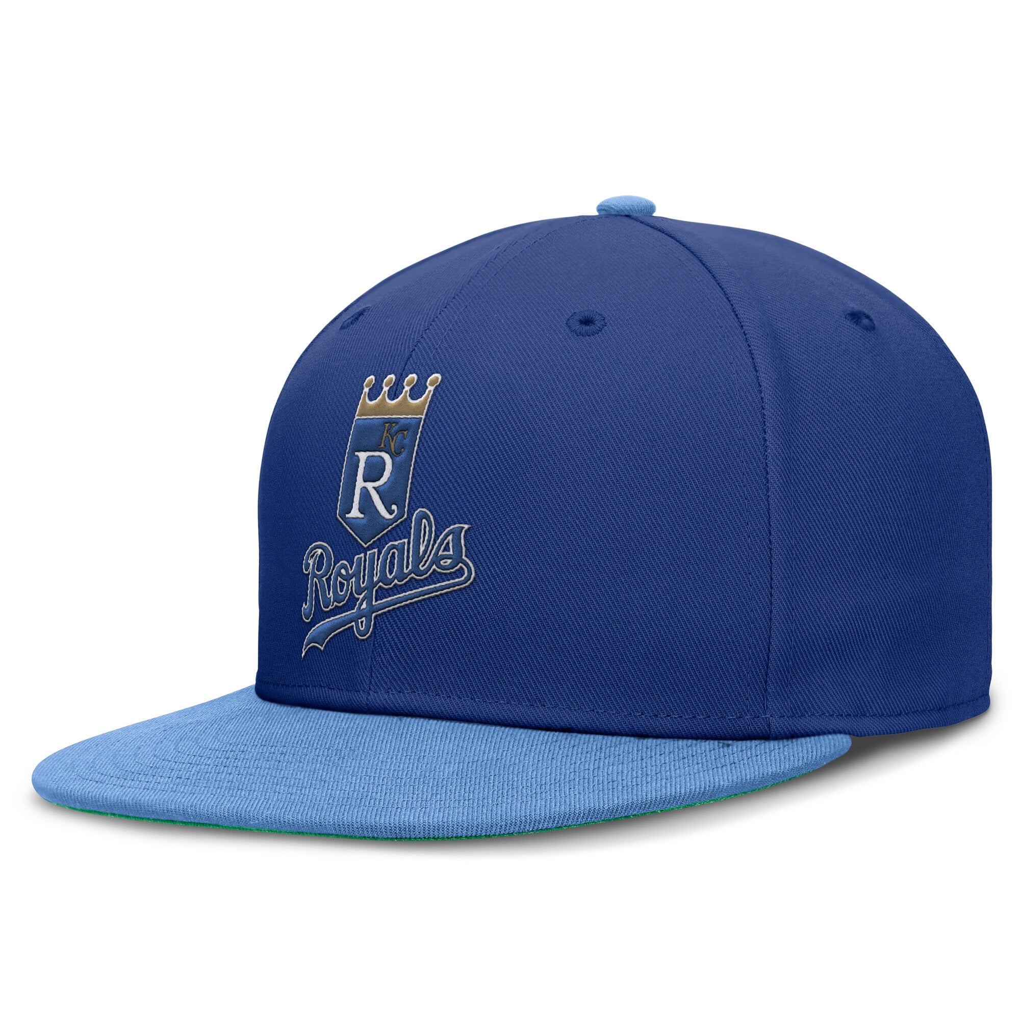 Men's Nike Royal/Light Blue Kansas City Athletics Cooperstown ...