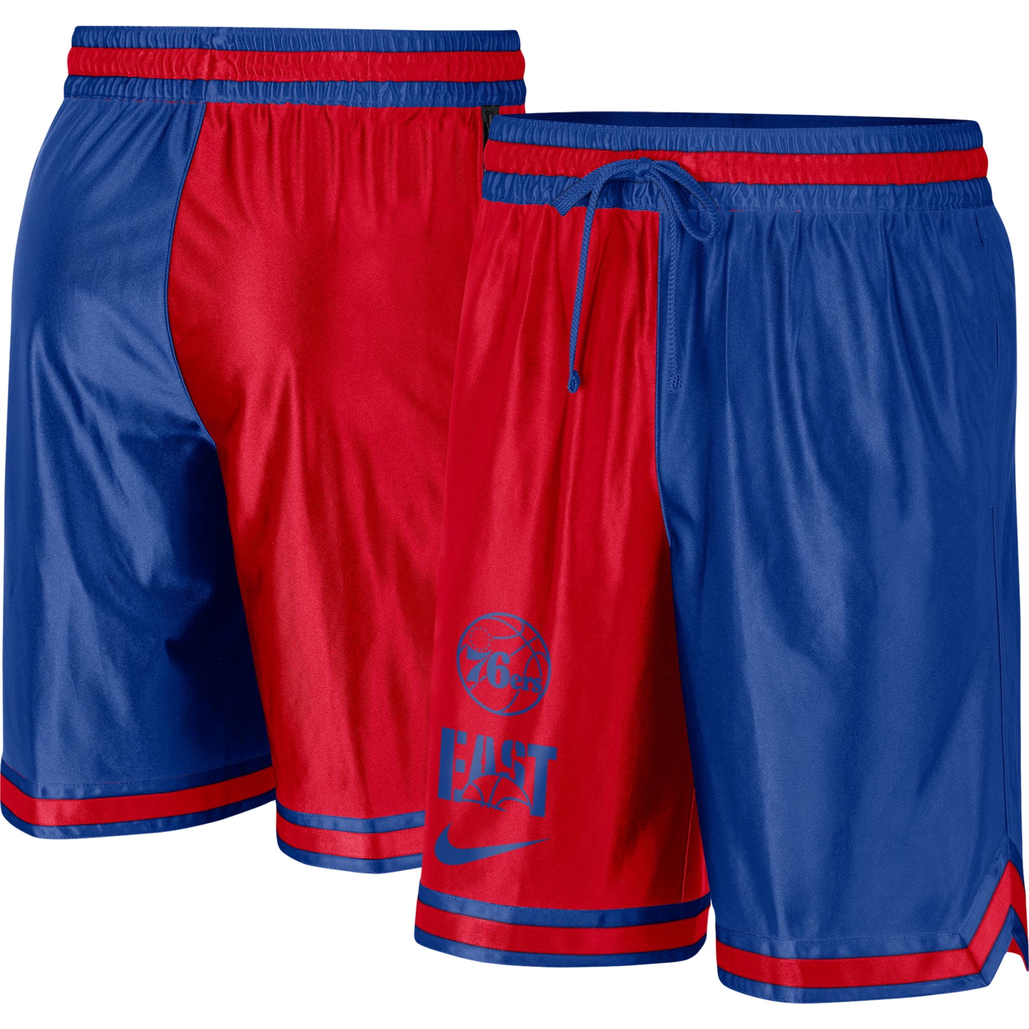 Men's Nike Royal/Red Philadelphia 76ers Courtside Versus Force Split ...