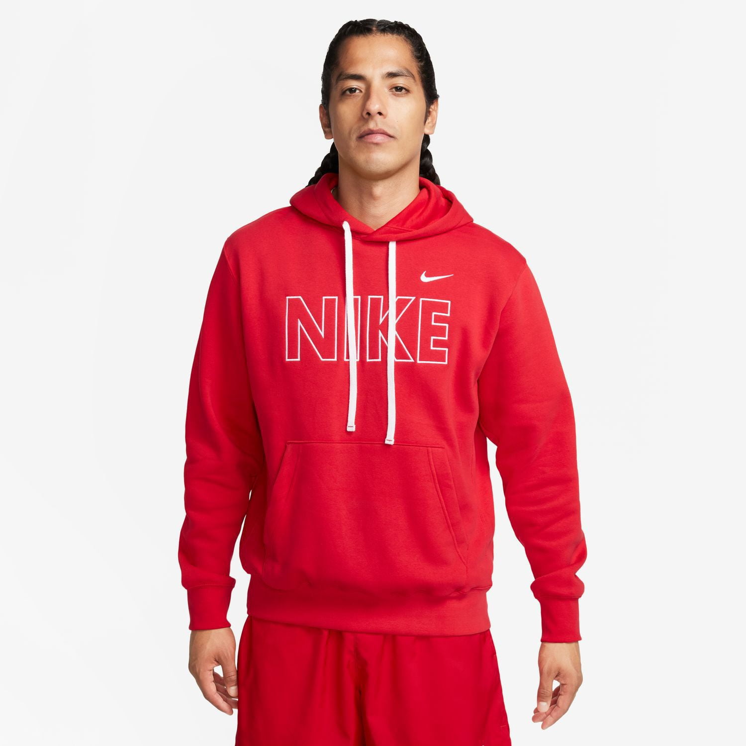 Men's Nike Sportswear Club Fleece Large Logo Pullover Hoodie Color ...