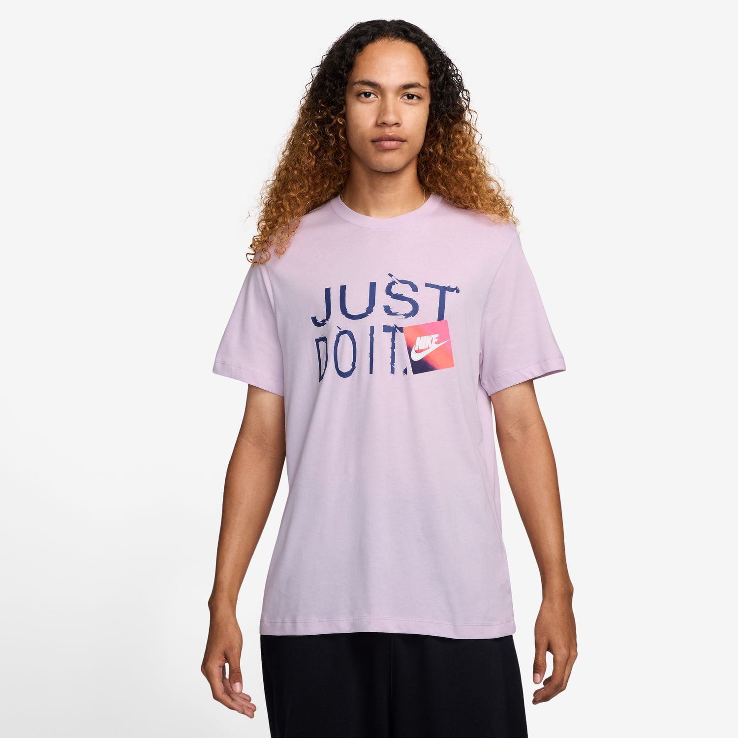 Men's Nike Sportswear Just Do It Tee Color: Doll Size: M - Walmart.com