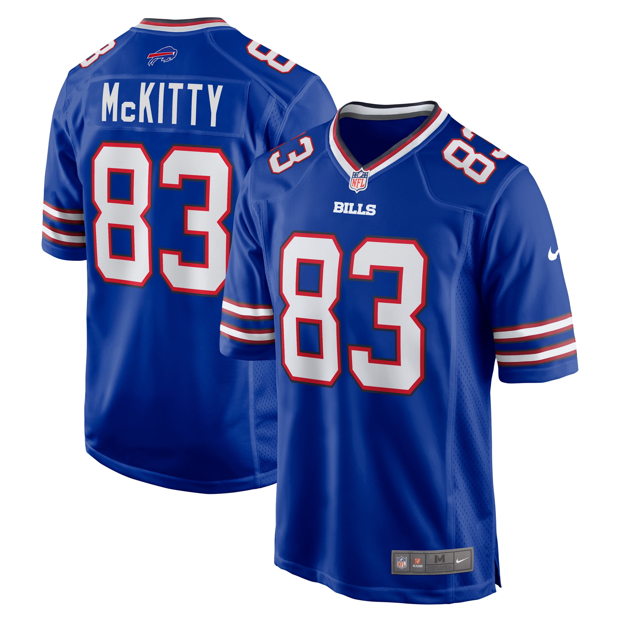 Men's Nike Tre McKitty Royal Buffalo Bills Team Game Jersey - Walmart.com