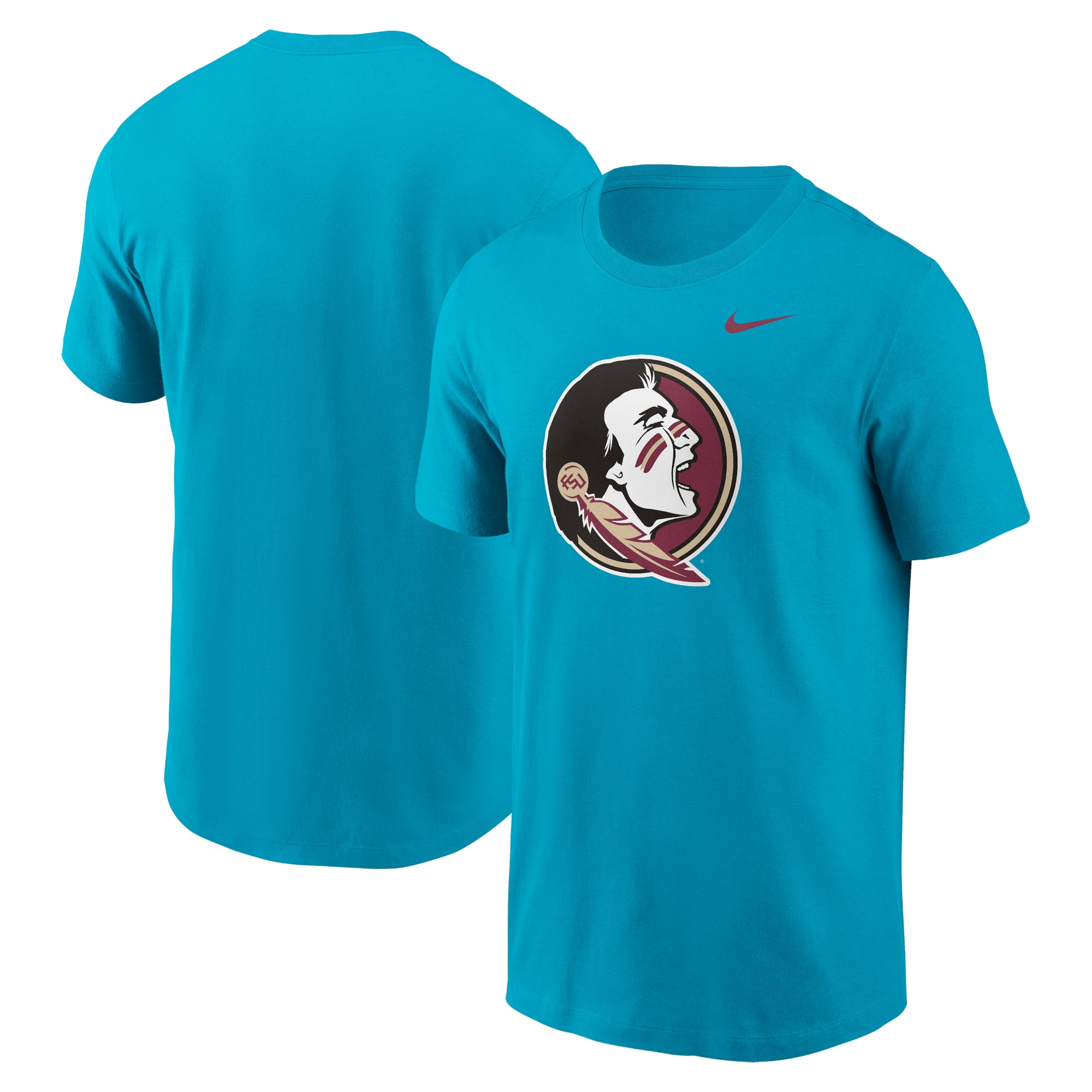 Men's Nike Turquoise Florida State Seminoles Primary T-Shirt - Walmart.com