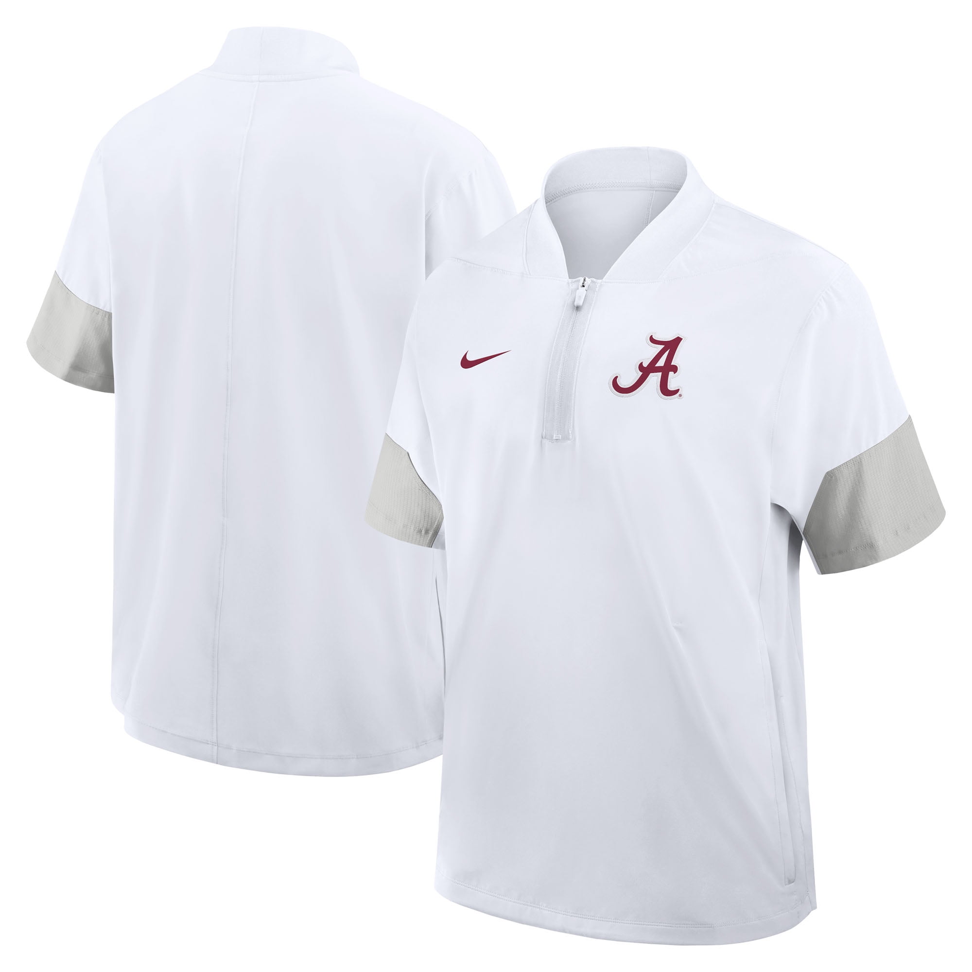 Men's Nike White Alabama Crimson Tide 2025 Sideline Coaches Lightweight ...