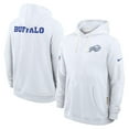 Men's Nike White Buffalo Bills 2025 Rivalries Collection Standard Issue Sideline Dri-FIT Hoodie ...