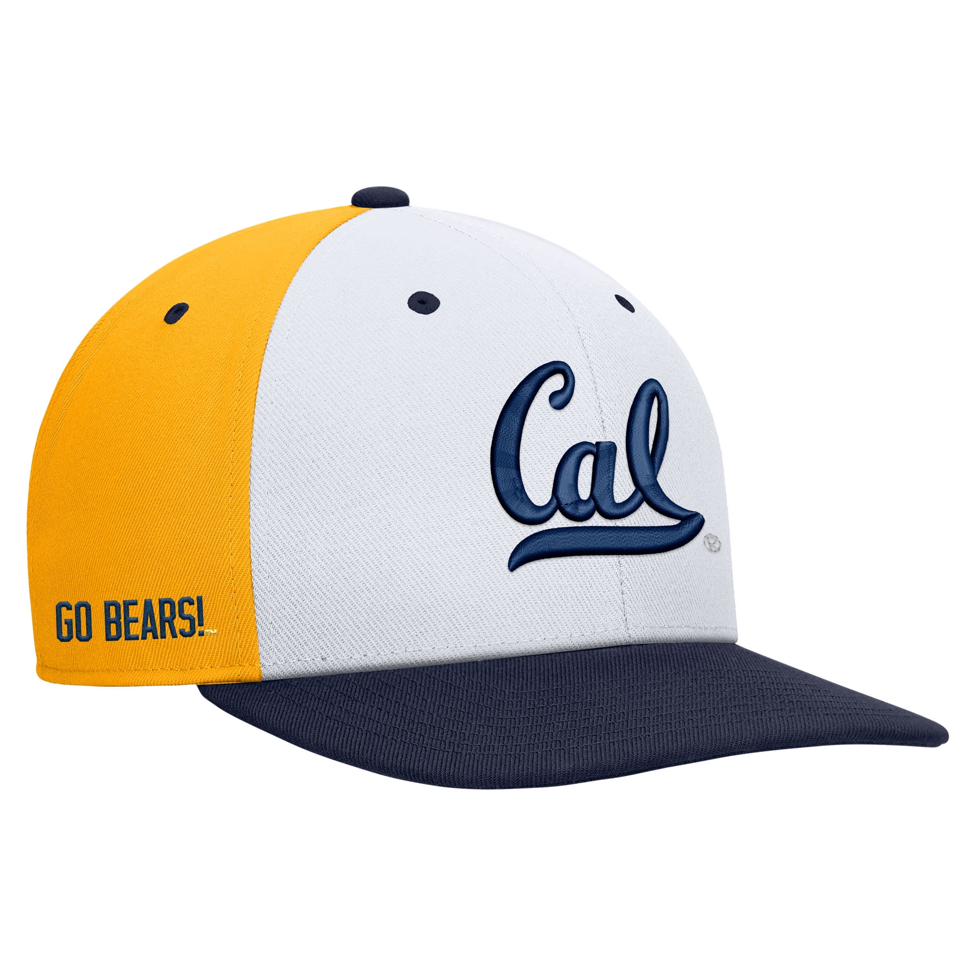 Men's Nike White/Gold Cal Bears Pro Performance Snapback Hat - Walmart.com