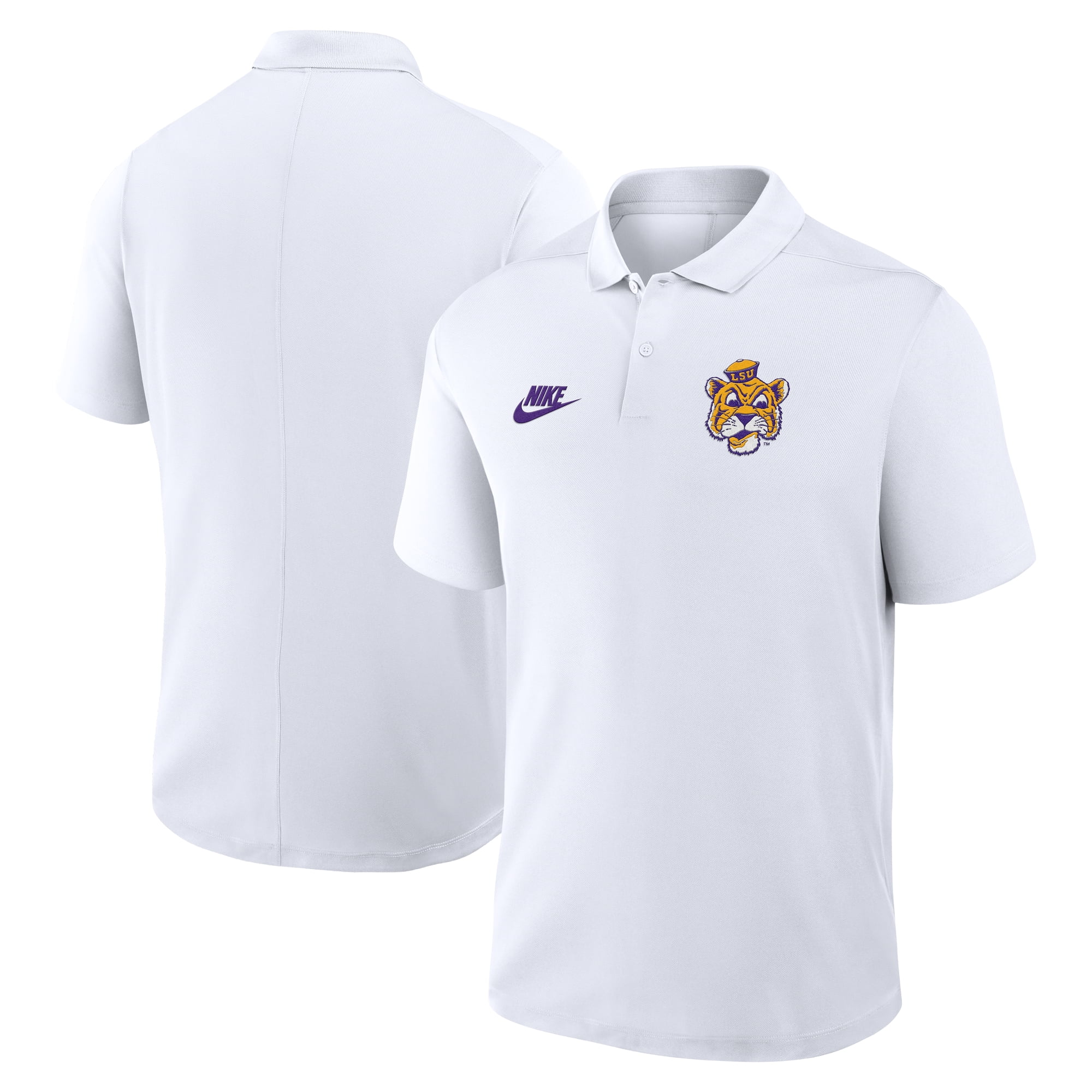 Men's Nike White LSU Tigers Primetime Victory Legacy Vault Logo ...