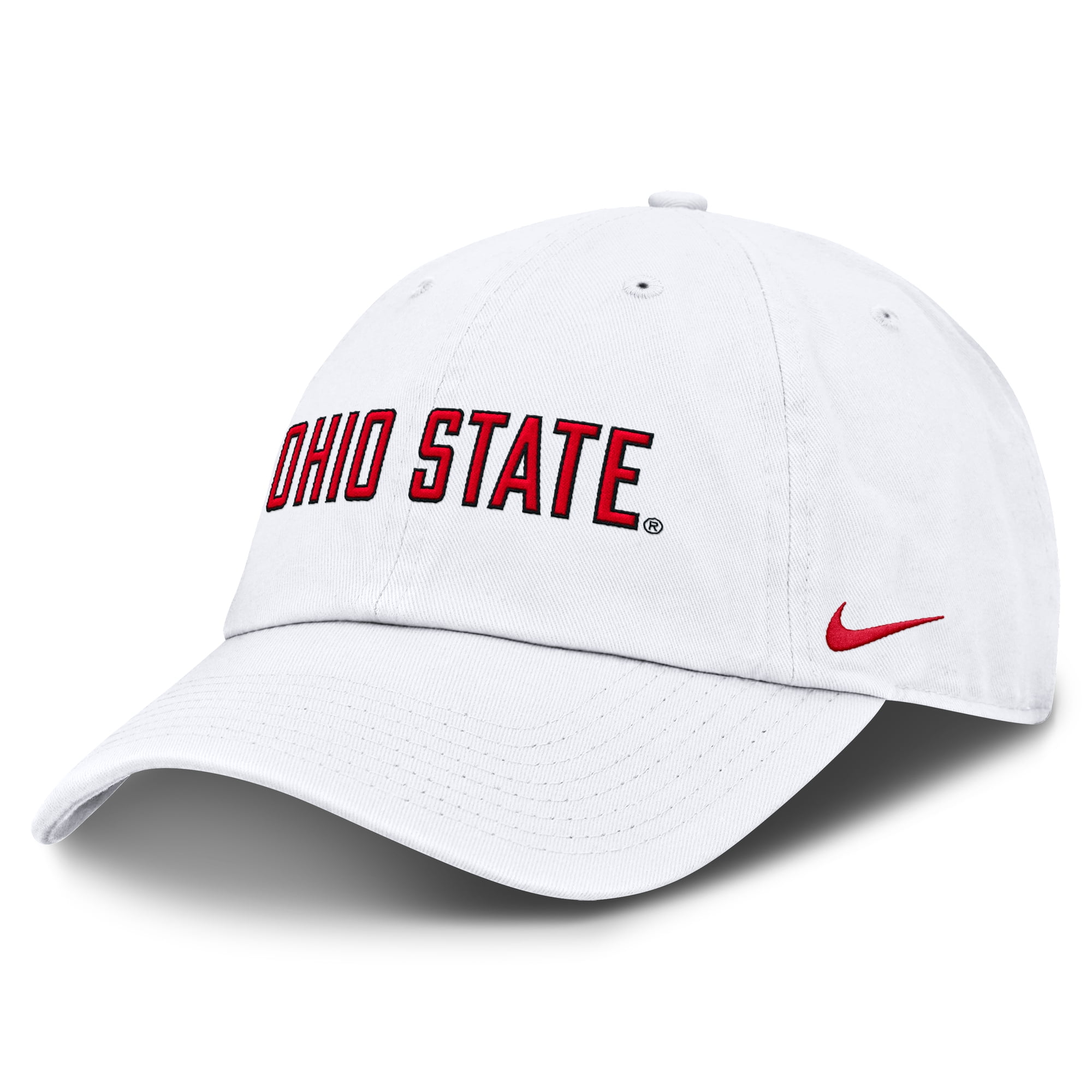 Men's Nike White Ohio State Buckeyes Core Club Mascot Wordmark ...