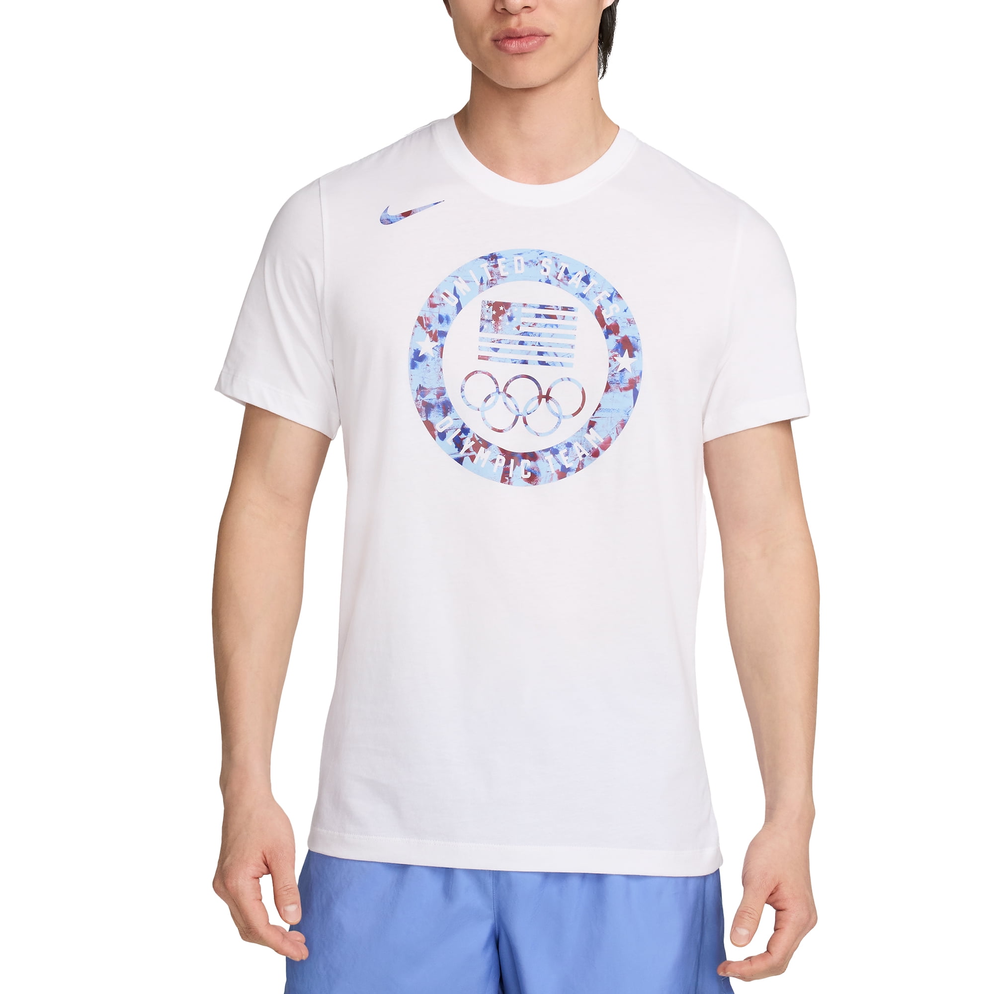 Men's Nike White Team USA Puck Club T-Shirt - Walmart.com