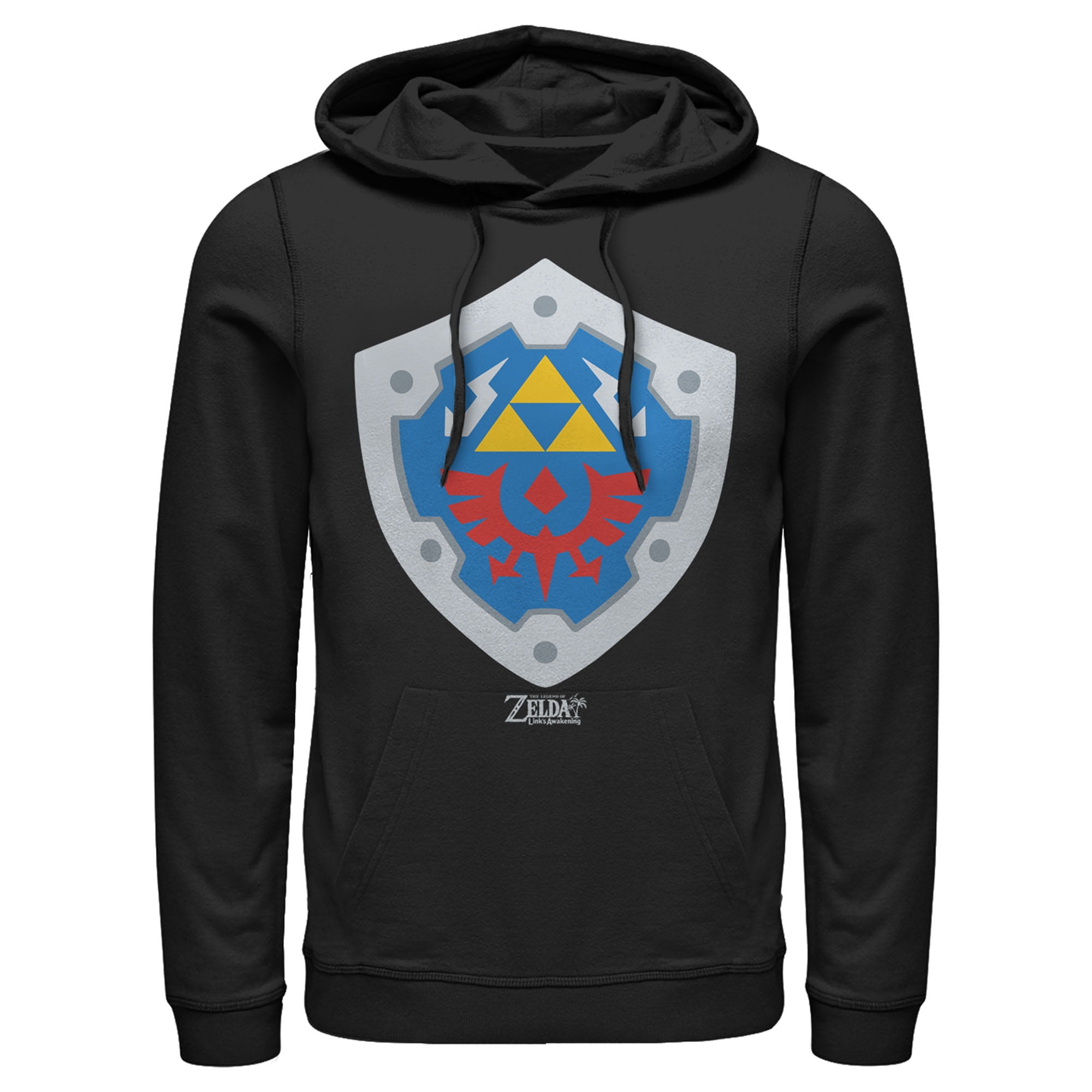 Men's Nintendo Legend of Zelda Link's Awakening Hylian Shield Pull Over ...
