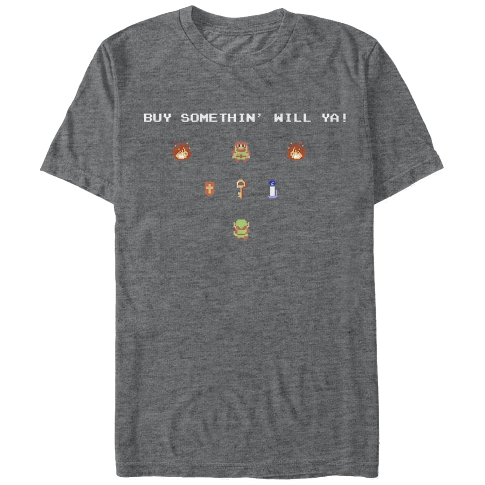Men's Nintendo Legend of Zelda Merchant Buy Something Graphic Tee ...