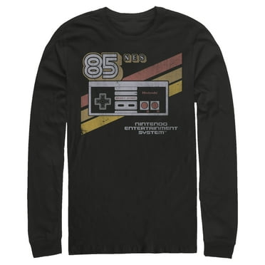 Men's Nintendo NES 85 Controller Graphic Tee Navy Blue Large - Walmart.com