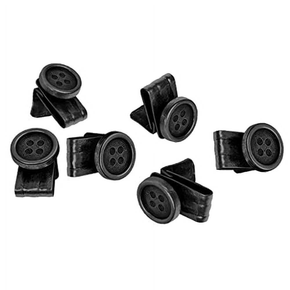 6 Mens No-Sew EZ-Buttons (movable) - Set of - Walmart.com