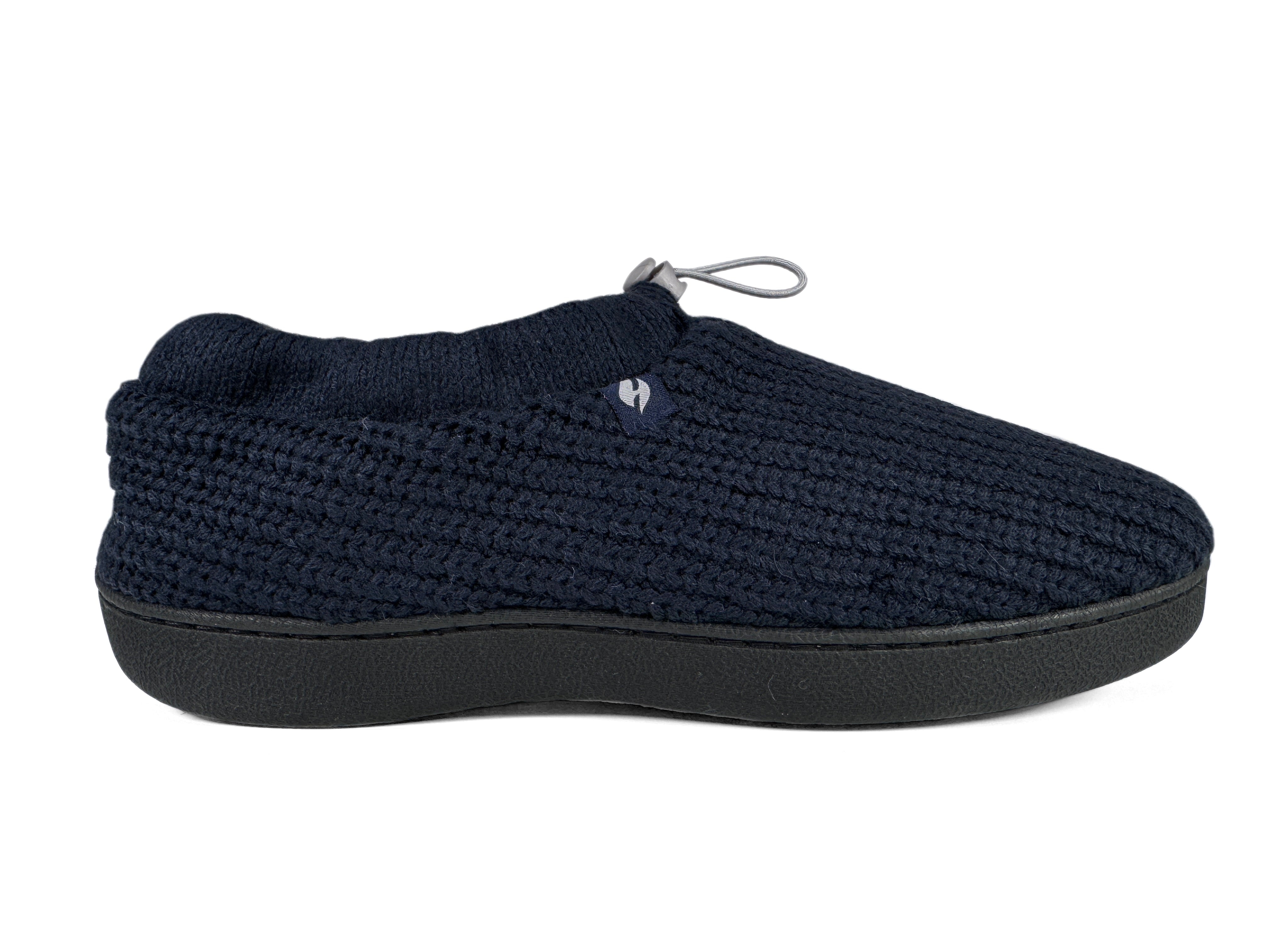Men's Noah Rib Knit Drawstring Slippers - Walmart.com