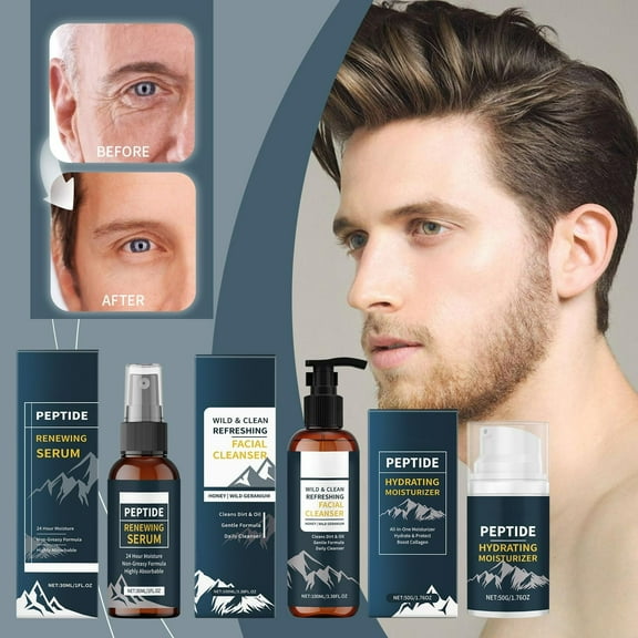 Particle Men's Anti-Aging Facial Moisturiser - 6 in 1 Daily Skin Care ...