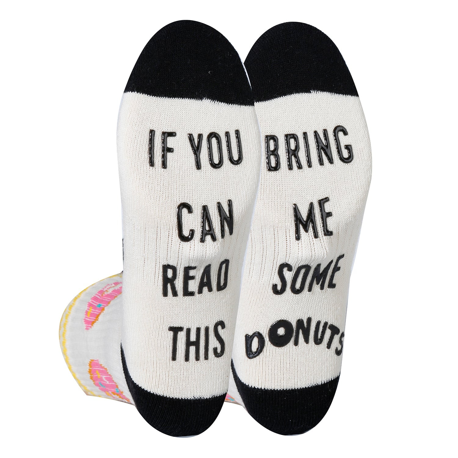 Men's Novelty Athletic Crew Socks, Funny Saying, Anti-Skid, Cotton ...