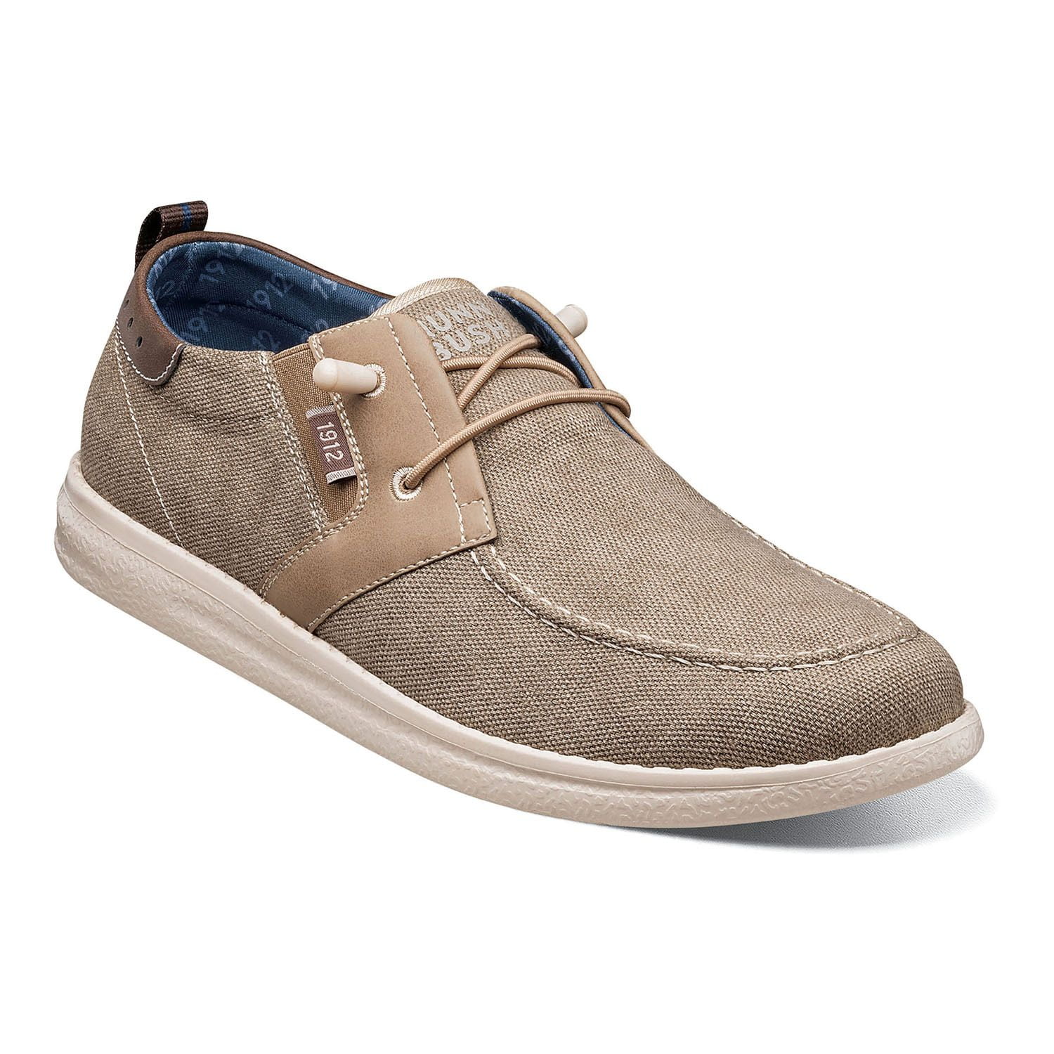 Nunn Bush® Brewski Men's Moc Toe Slip-On Shoes Color: Stone Size: 8.5 - Walmart.com